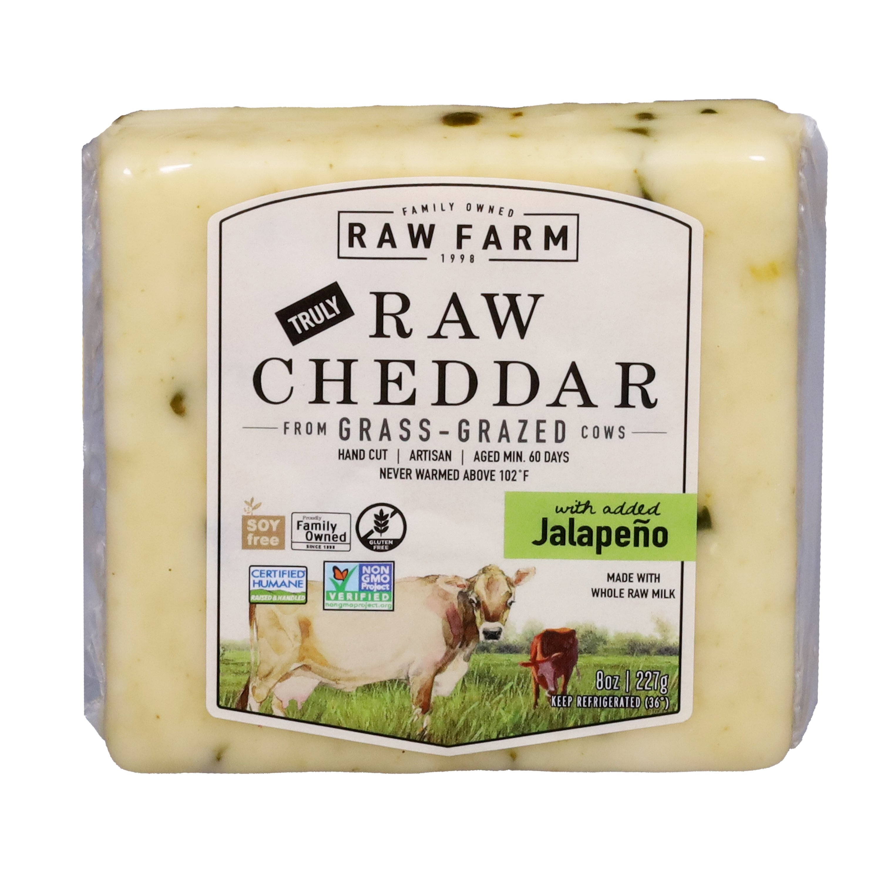 Organic Pastures Raw Jalapeno Cheddar Cheese - Shop Cheese at H-E-B