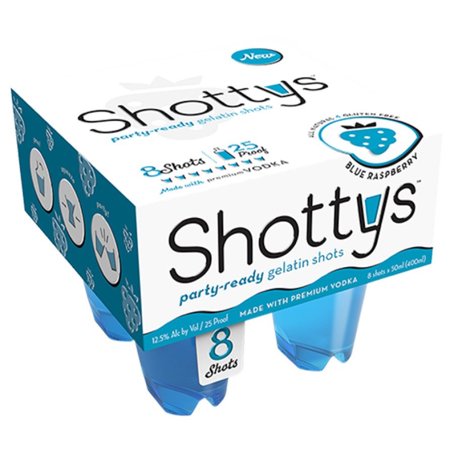 Shotty's Blue Raspberry Gelatin Shots - Shop Wine at H-E-B