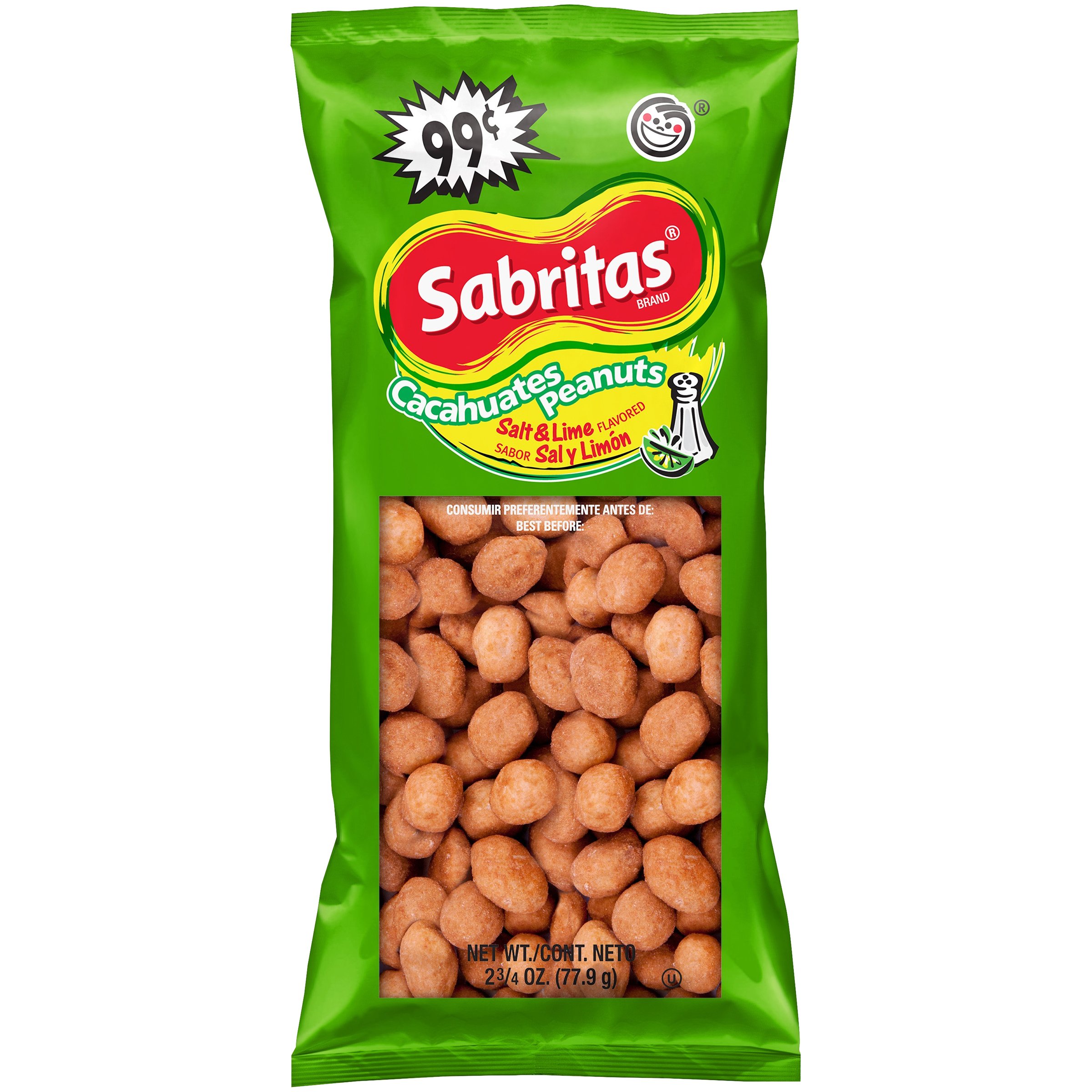 Sabritas Salt & Lime Peanuts - Shop Nuts & seeds at H-E-B