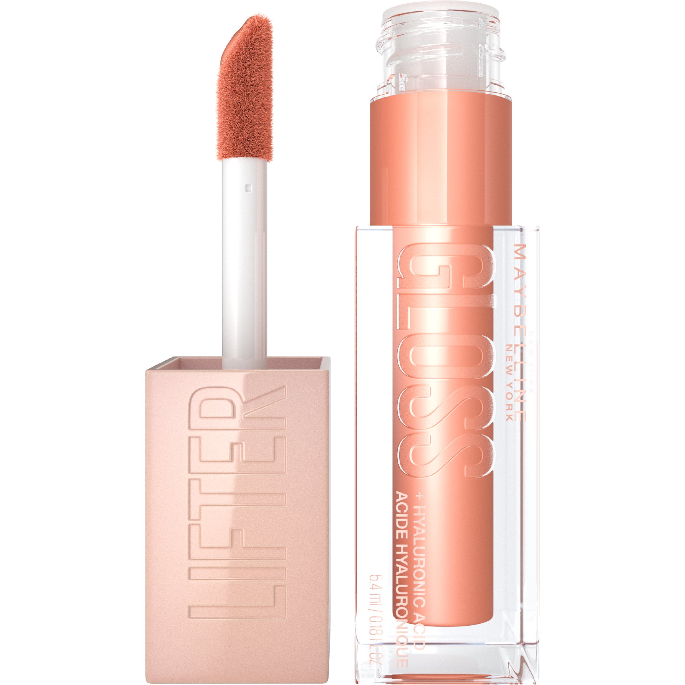 Maybelline Lifter Gloss with Hyaluronic Acid - Amber - Shop Lip gloss ...