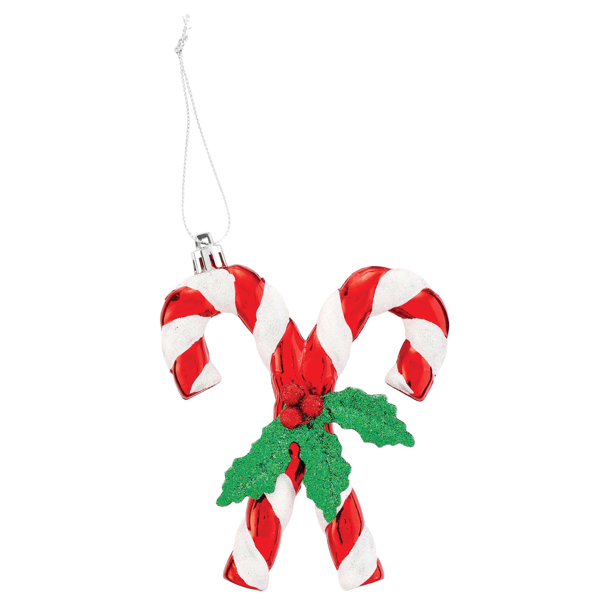 Destination Holiday Striped Candy Canes Christmas Ornament - Shop ...