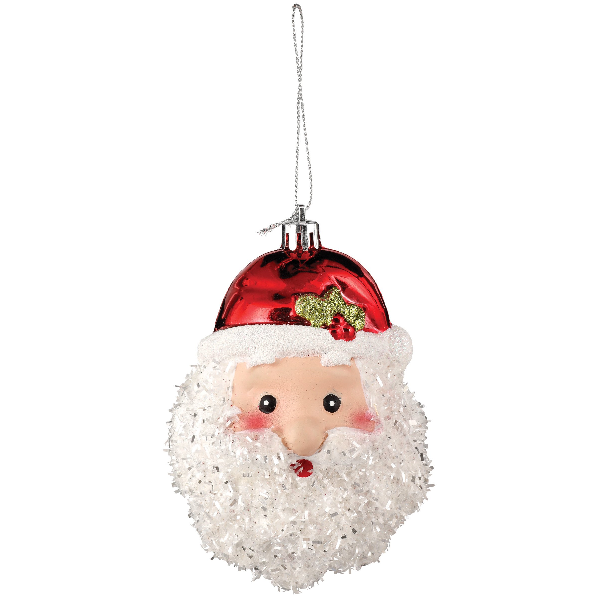 Thirty Fourth & Main Santa Head Christmas Ornament - Shop Seasonal ...