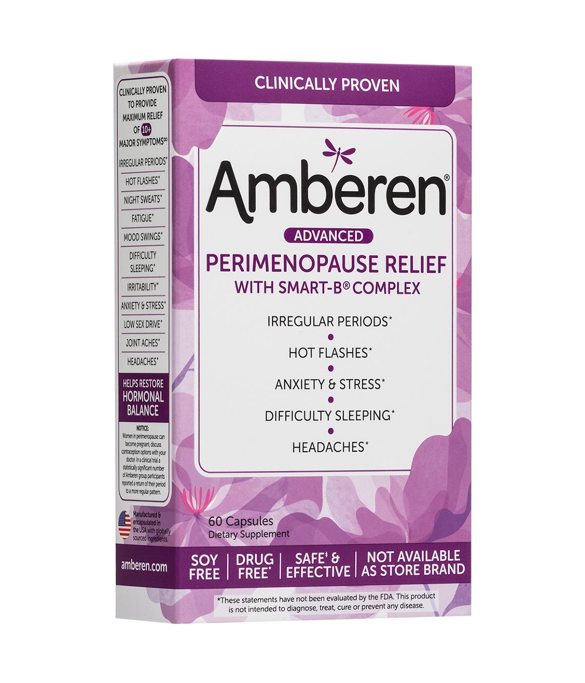 Amberen Advanced Perimenopause Relief Capsules - Shop Herbs ...