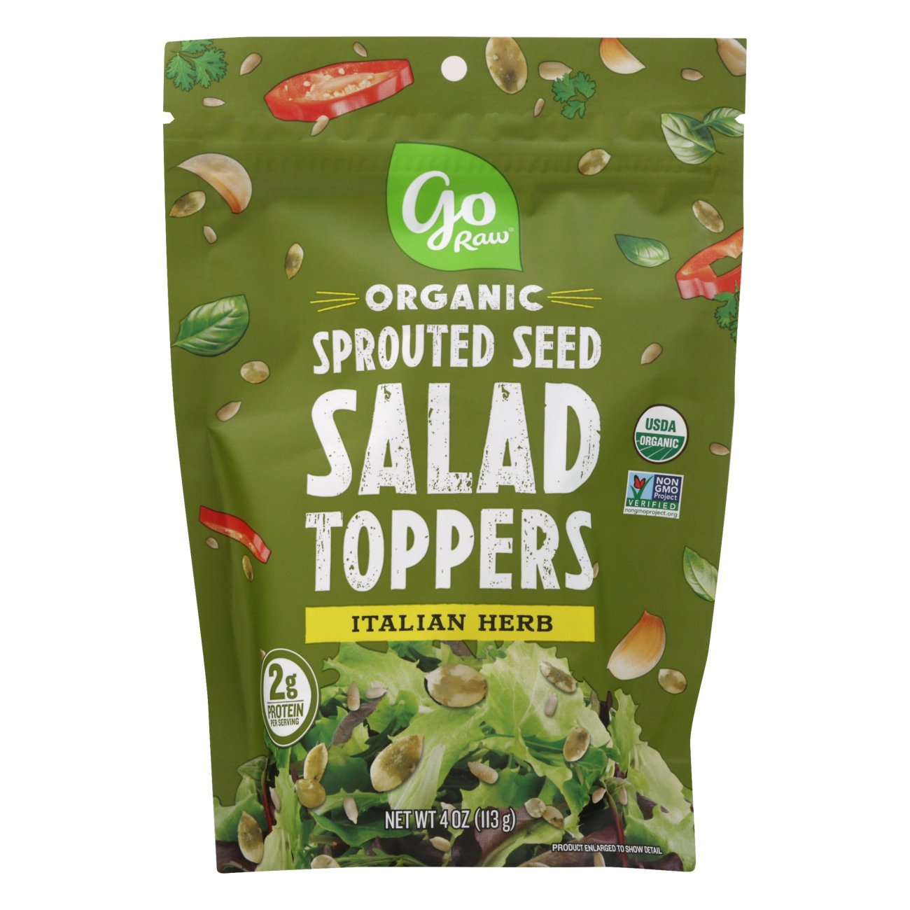 Go Raw Italian Herb Salad Toppers - Shop Salad toppings at H-E-B
