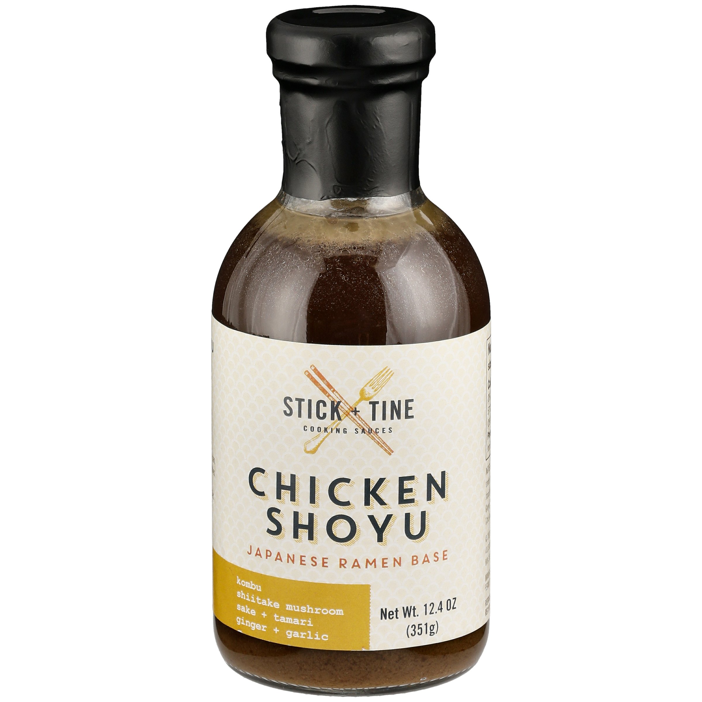 Stick + Tine Chicken Shoyu Japanese Ramen Base - Shop Broth & bouillon ...