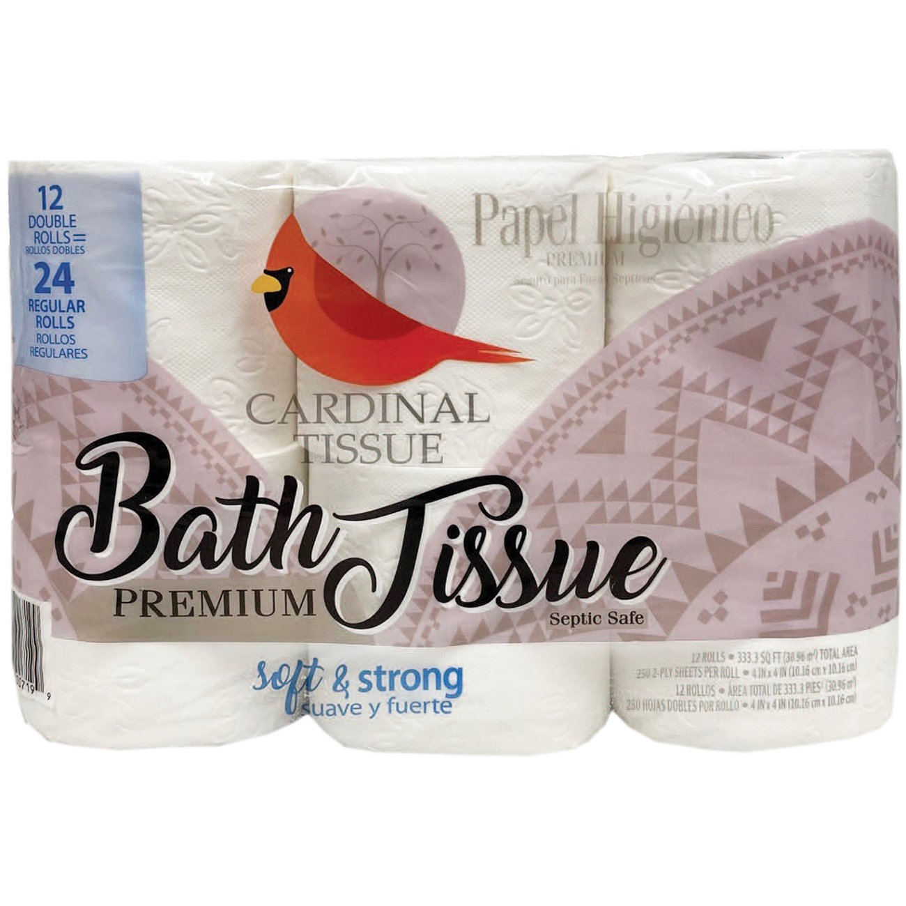 Cardinal Soft & Strong Unscented Toilet Paper - Shop Toilet paper at H-E-B