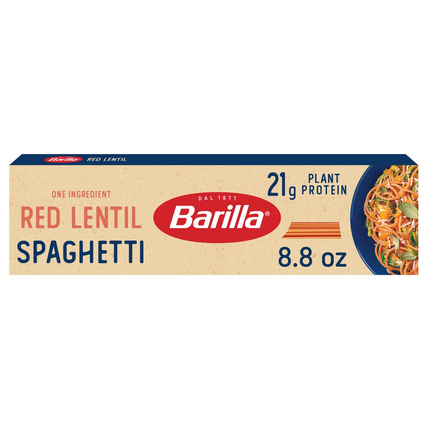 Barilla Red Lentil Spaghetti Pasta - Shop Pasta at H-E-B