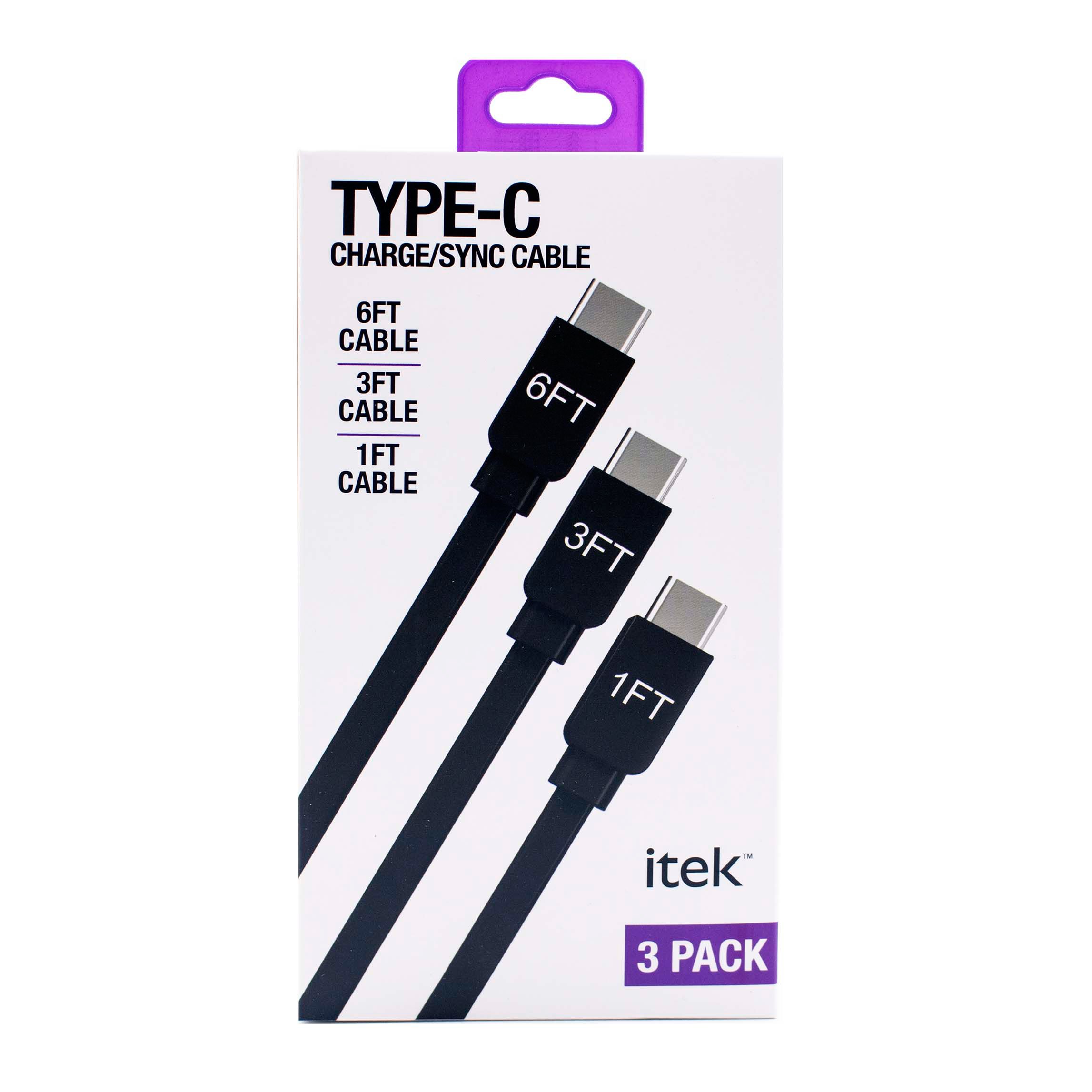 Itek Type-C Charge/Sync Cables - Shop Connection cables at H-E-B