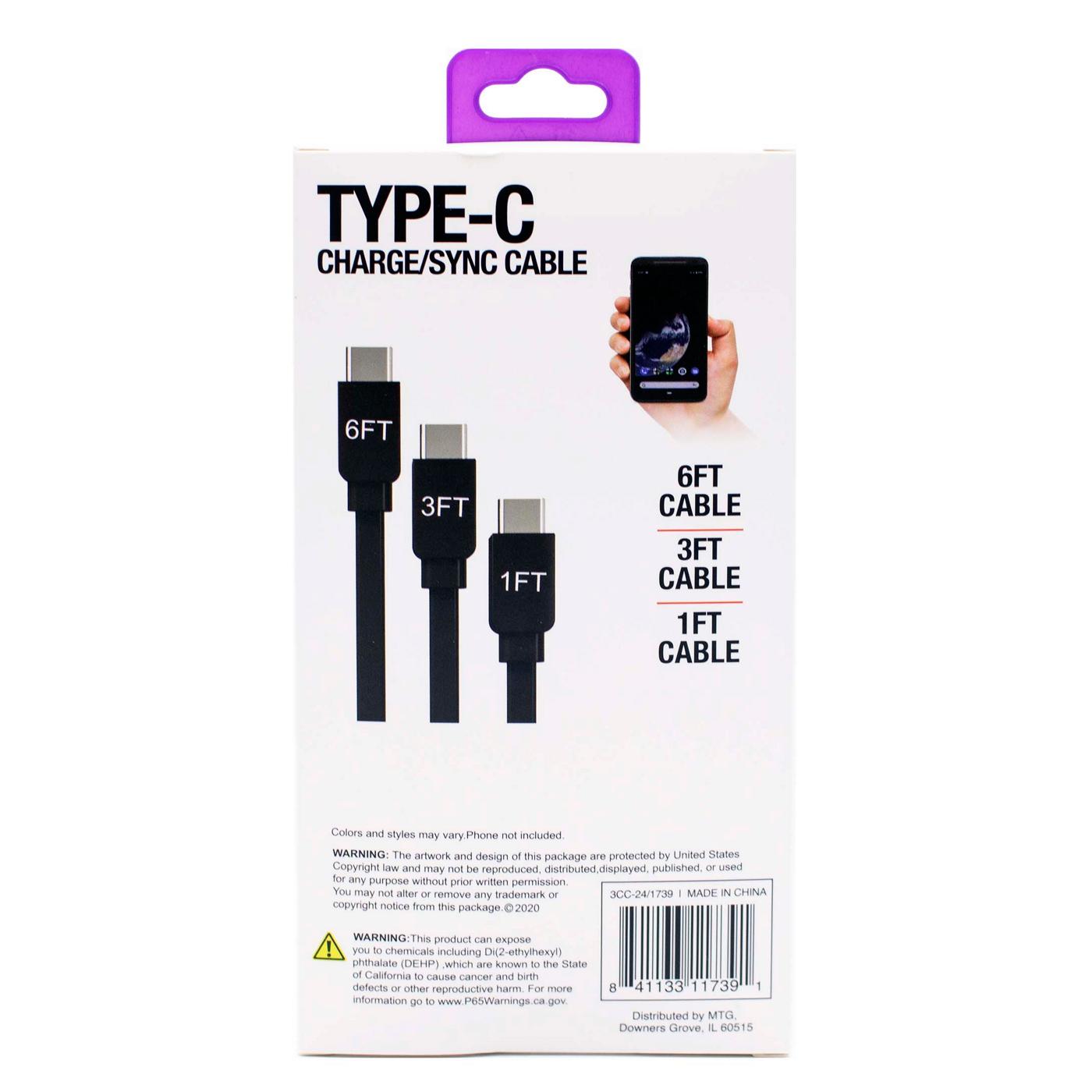 Itek Type-C Charge/Sync Cables - Shop Connection cables at H-E-B