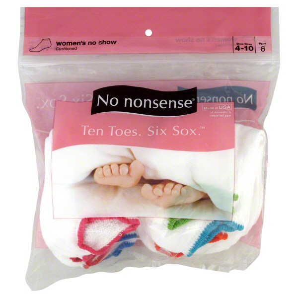 No Nonsense Every Comfort Cush No Show 1 - Shop Socks & hose at H-E-B