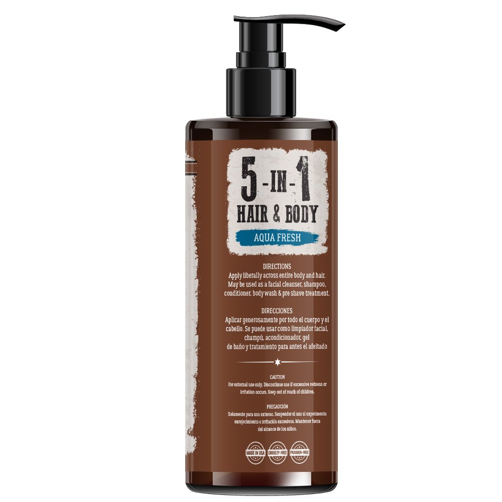 Smooth Groom 5 In 1 Hair Body Aqua Fresh Shop Shampoo conditioner at H E B