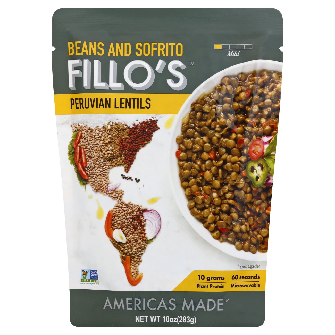 Fillo's Peruvian Lentil Beans, 10 oz | Central Market - Really Into Food