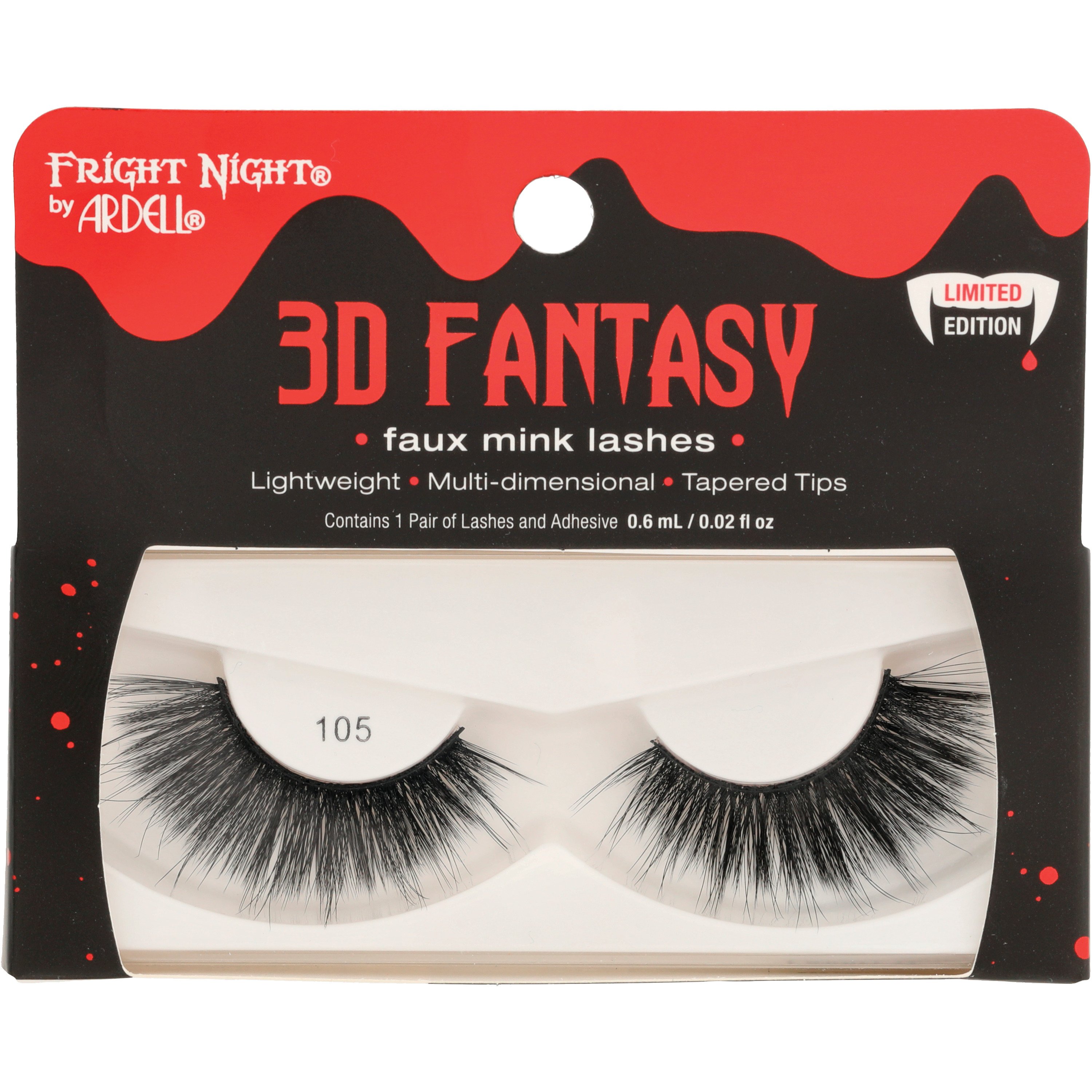 Ardell Fright Night 3D Fantasy Faux Minx Lashes - 105 - Shop False ...