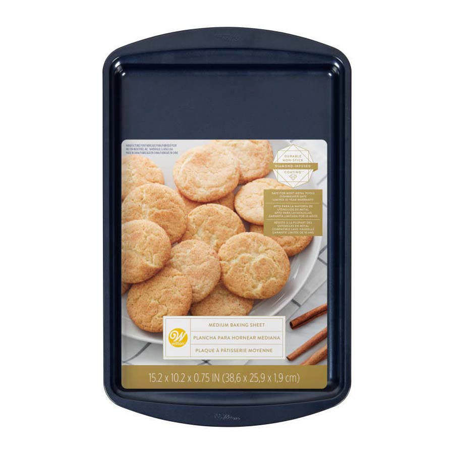 Wilton Navy Blue Nonstick Cookie Sheet - Shop Pans & dishes at H-E-B