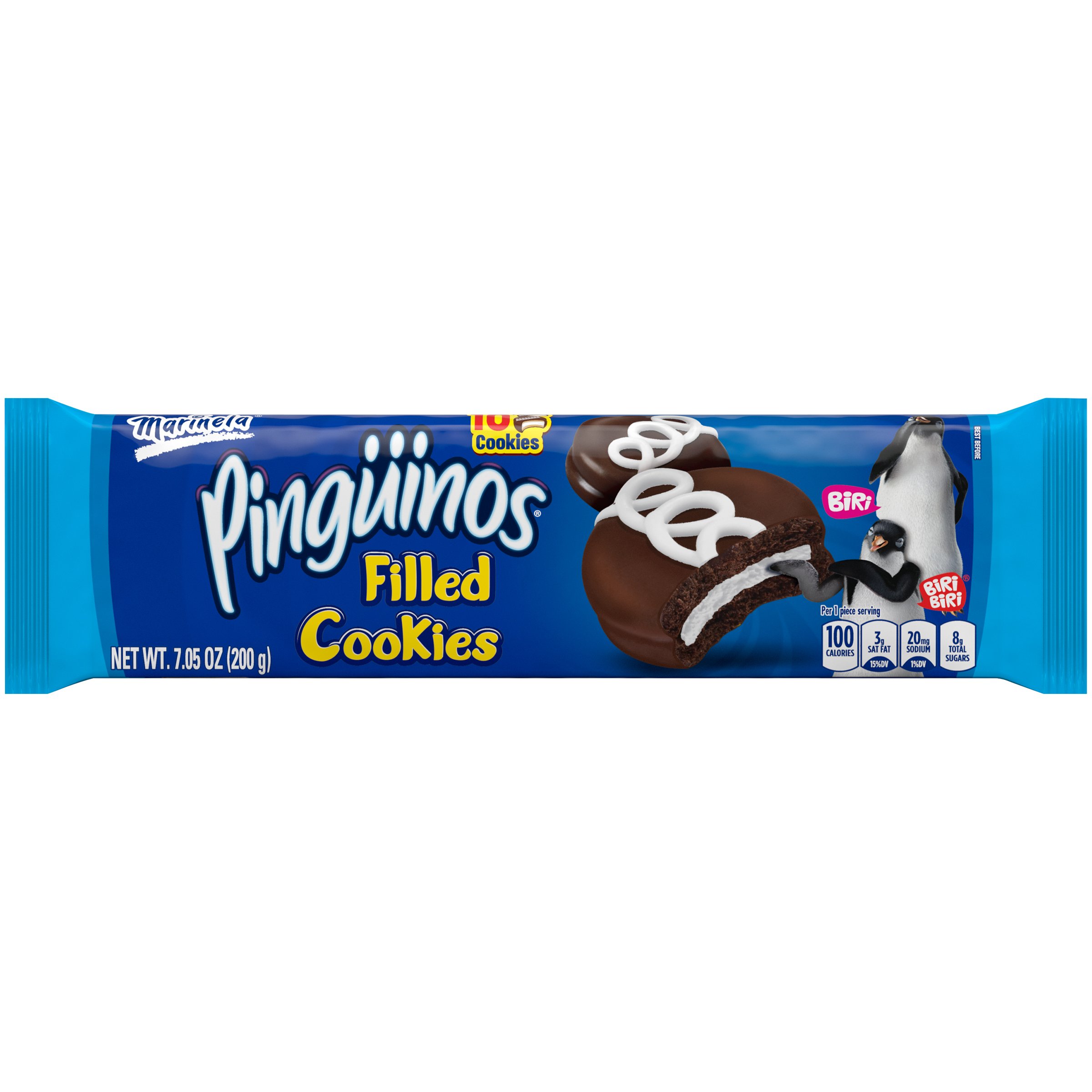 Marinela Pinguinos Filled Cookies - Shop Snacks & Candy at H-E-B