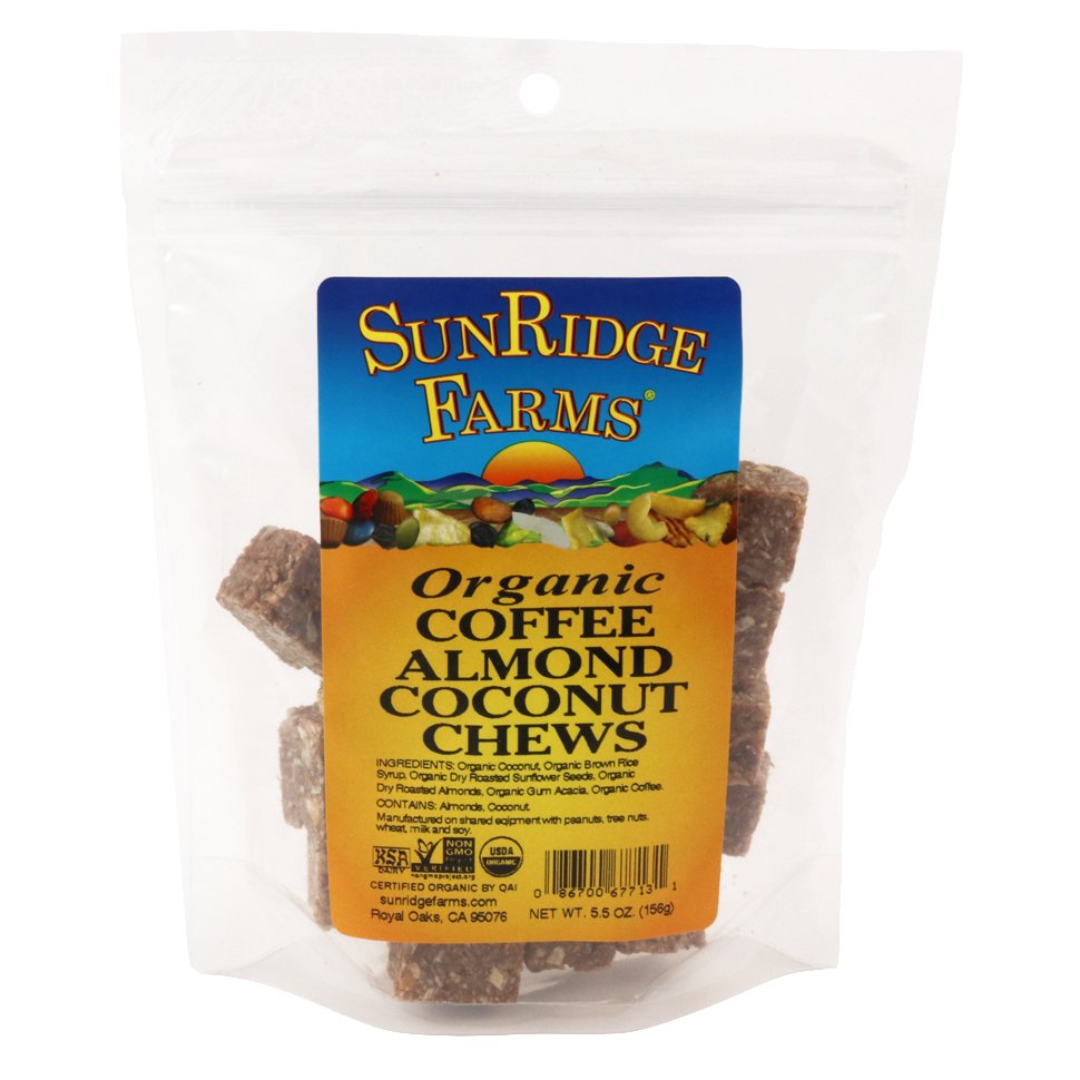 SunRidge Farms Coffee Almond Coconut Chews - Shop Snacks & Candy at H-E-B