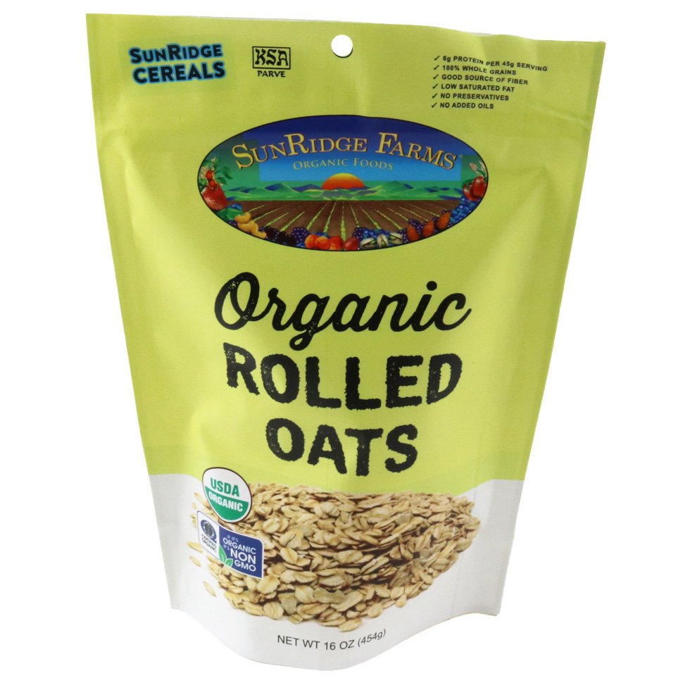 SunRidge Farms Organic Rolled Oats - Shop Oatmeal & hot cereal at H-E-B