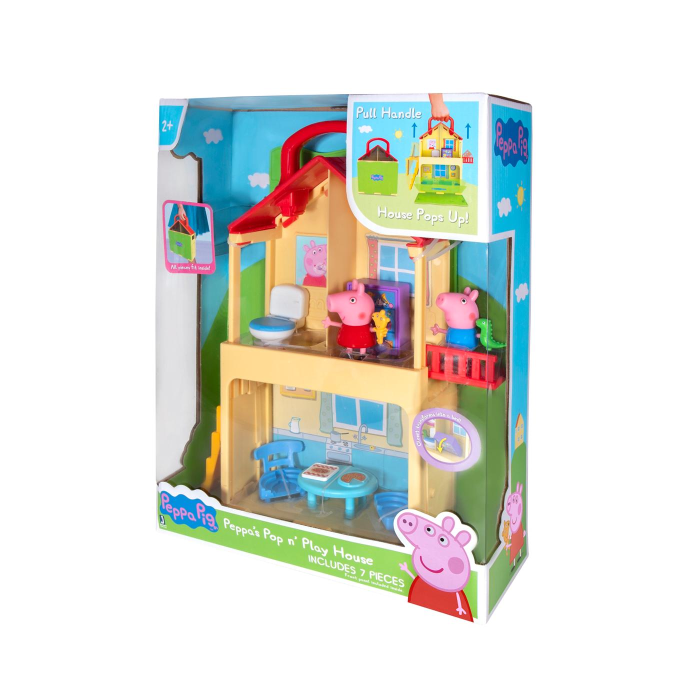Peppa Pig Peppa's Adventures Family House Playset - Shop Playsets at H-E-B