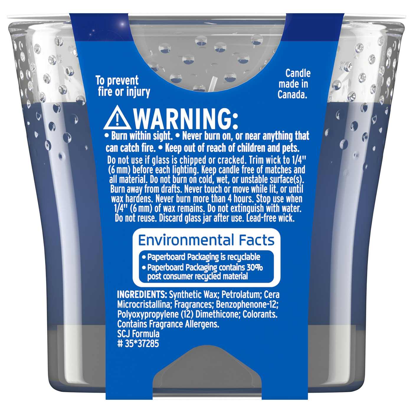 Glade Fall Night Long Candle - Shop Candles at H-E-B