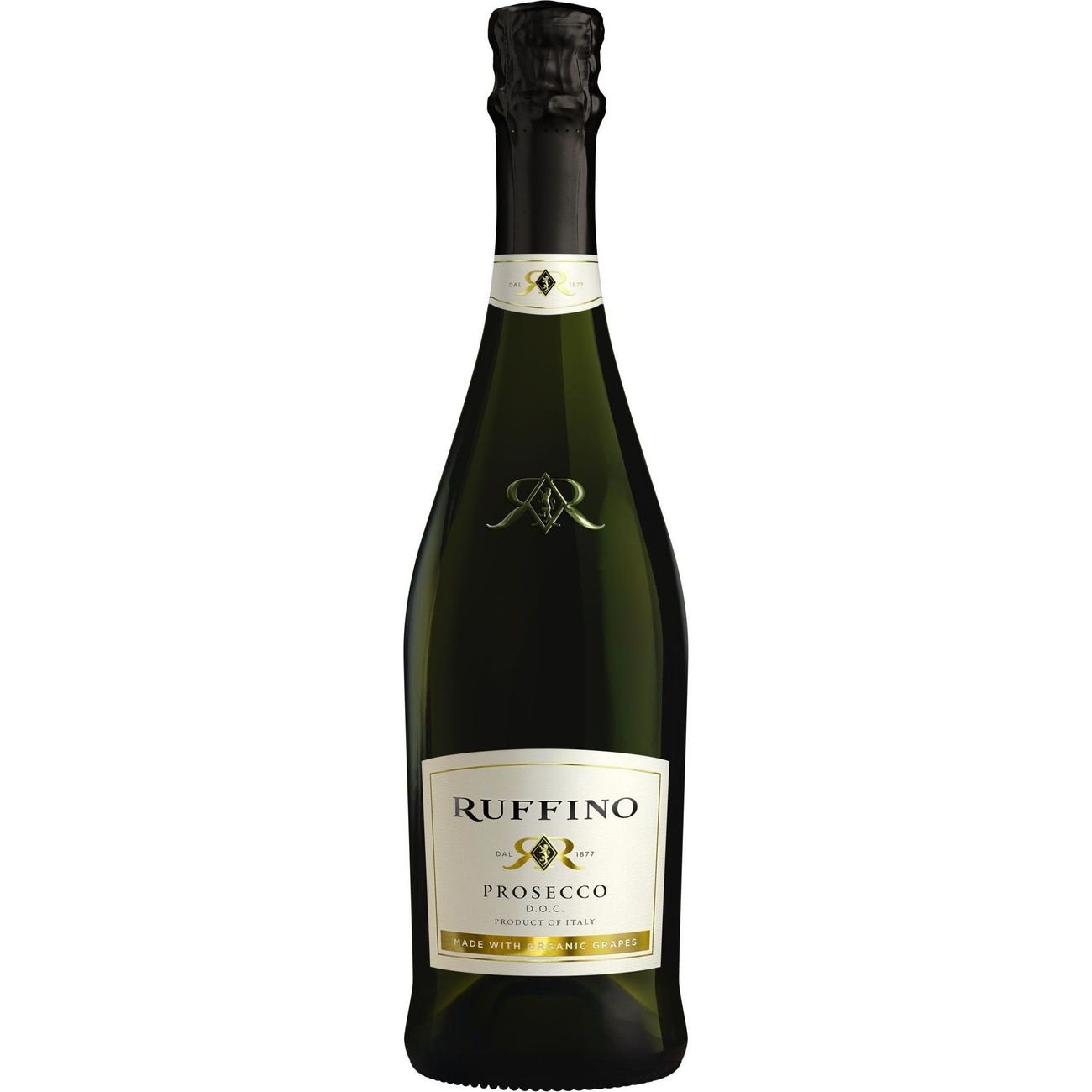 Ruffino Organic Prosecco DOC Italy White Sparkling Wine - Shop Wine at ...