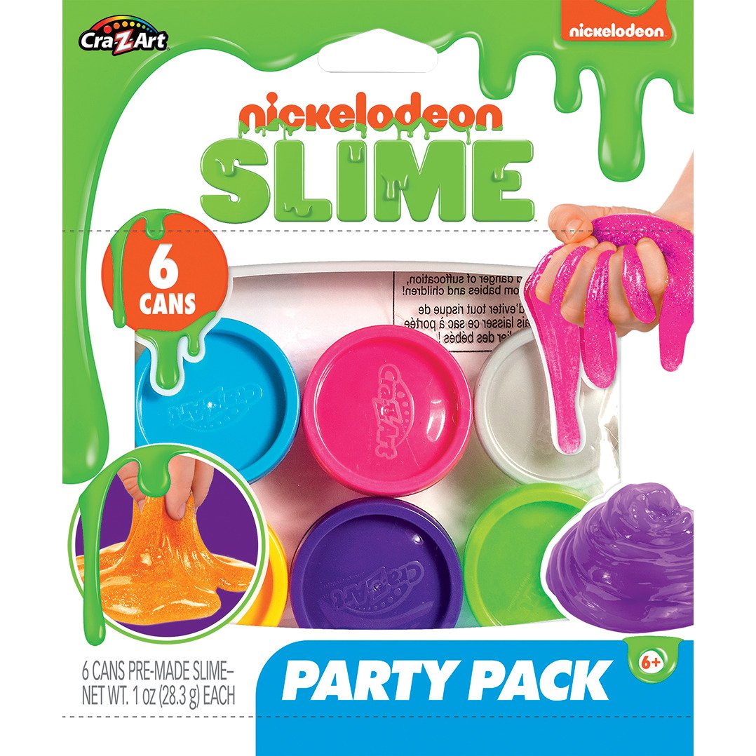 Cra Z Art Nickelodeon Slime Party Pack Shop Slime At H E B
