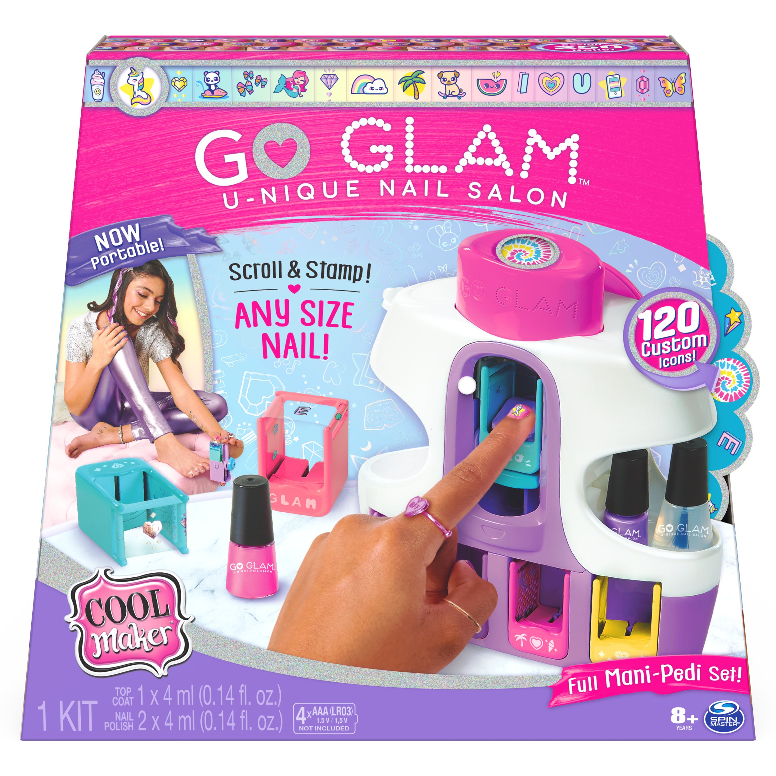 Cool Maker Go Glam U-Nique Nail Salon Kit - Shop Kits at H-E-B