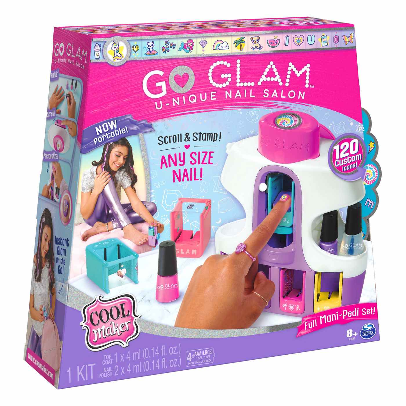 Cool Maker Go Glam U-Nique Nail Salon Kit - Shop Kits at H-E-B