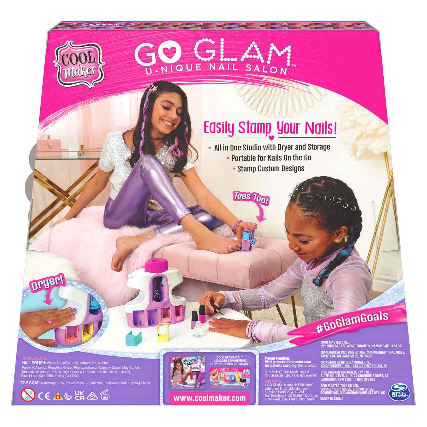 Cool Maker Go Glam U-Nique Nail Salon Kit - Shop Kits at H-E-B
