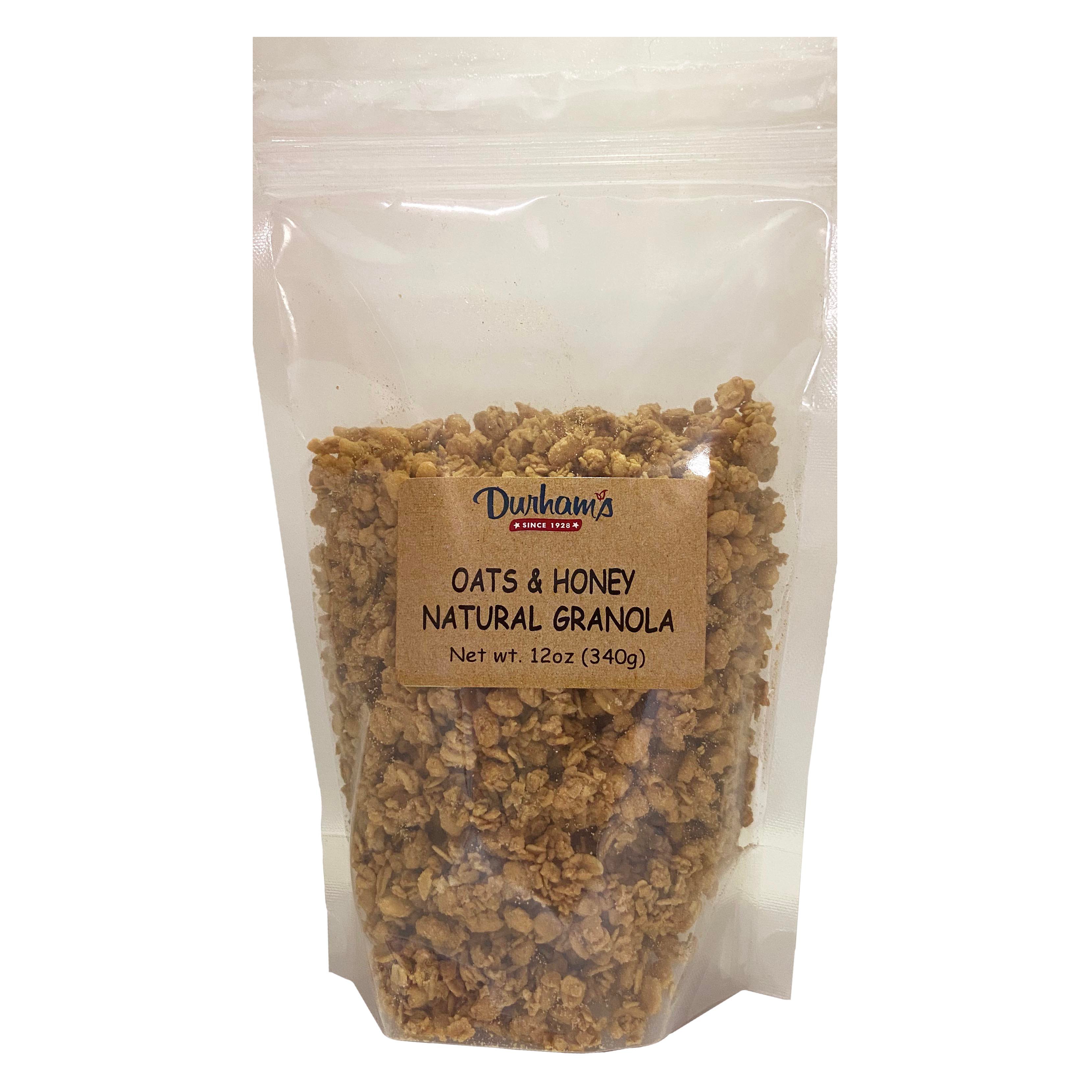 Durham-Ellis Pecan Natural Granola - Oats & Honey - Shop Cereal at H-E-B