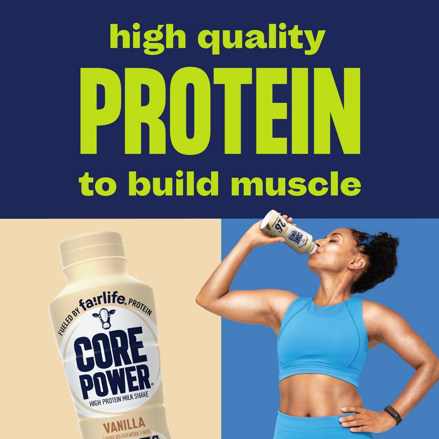 Core Power 26g Protein Milkshakes 12 pk Bottles - Vanilla - Shop Diet ...