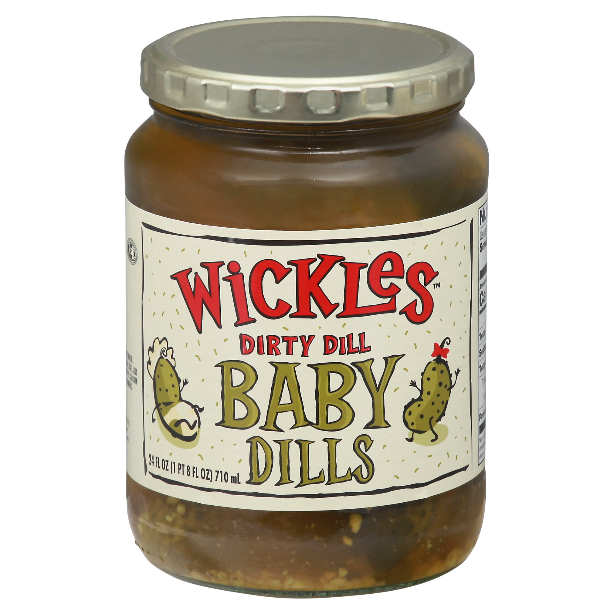 Wickles Baby Dill Pickles - Shop Canned & Dried Food at H-E-B