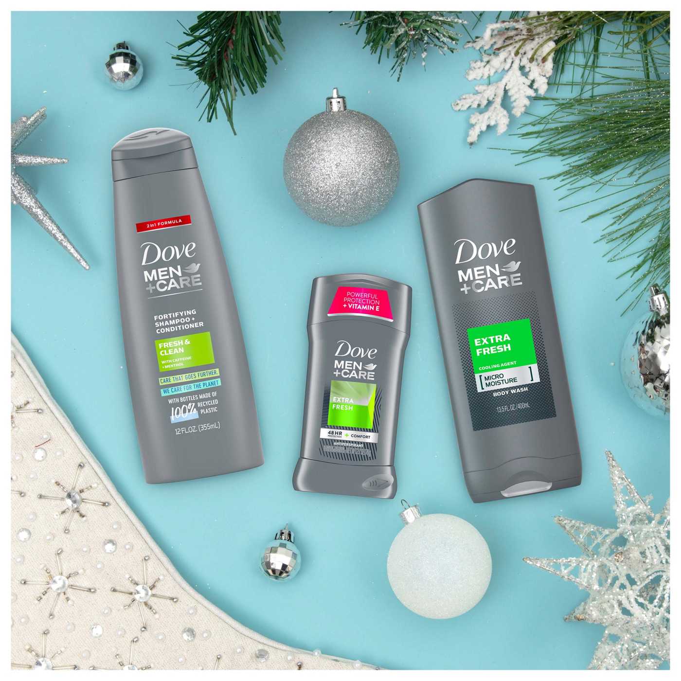 Dove Men+Care Extra Fresh Gift Set - Shop Bath & Skin Care Sets at H-E-B
