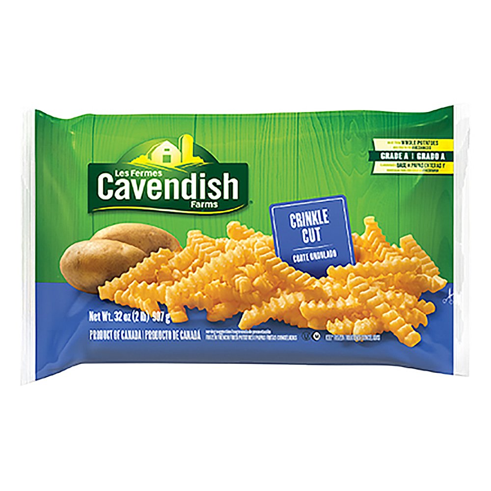 Cavendish Farms Crinkle Cut Potato Fries - Shop Entrees & sides at H-E-B