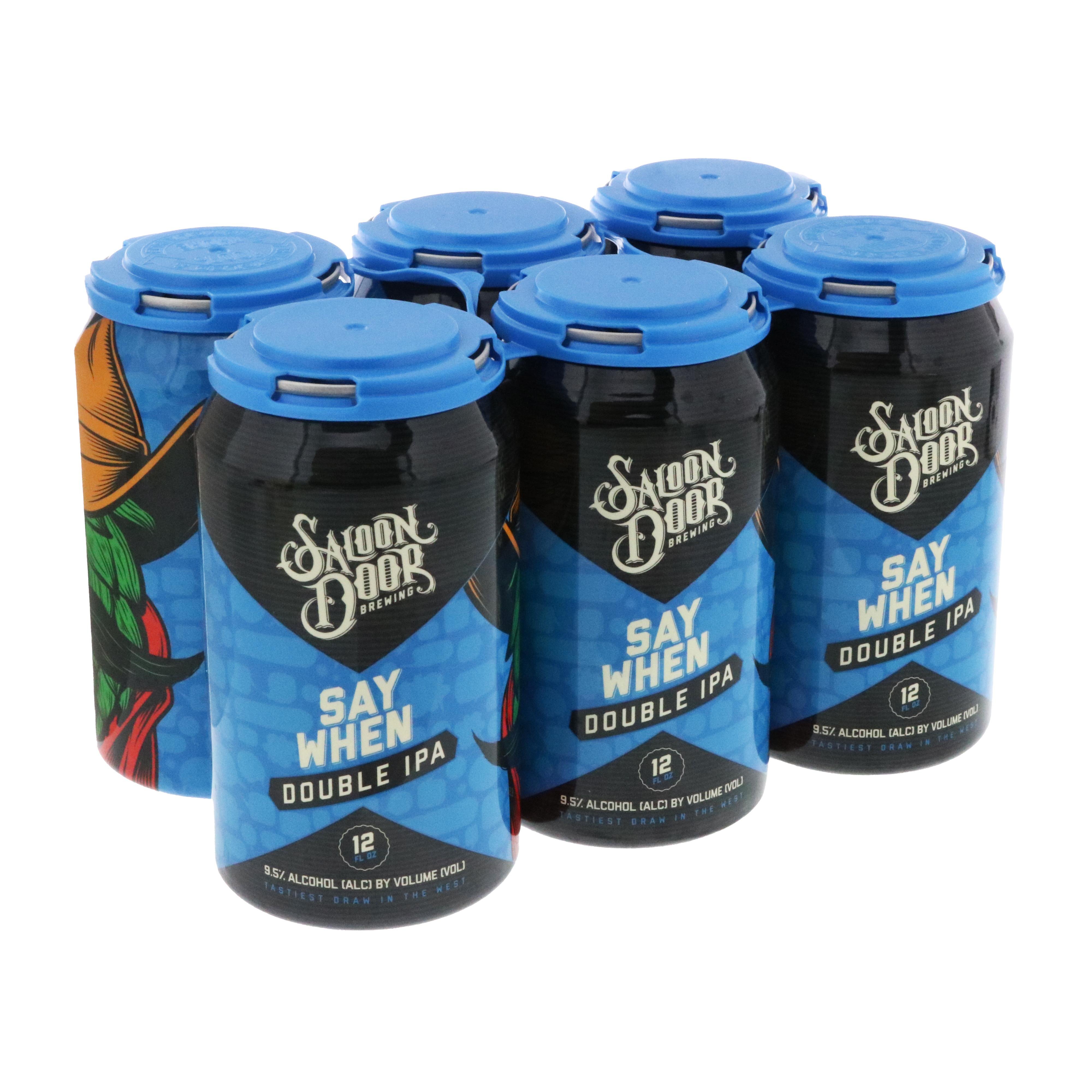 Saloon Door Say When Double IPA Beer 12 oz Cans - Shop Beer at H-E-B