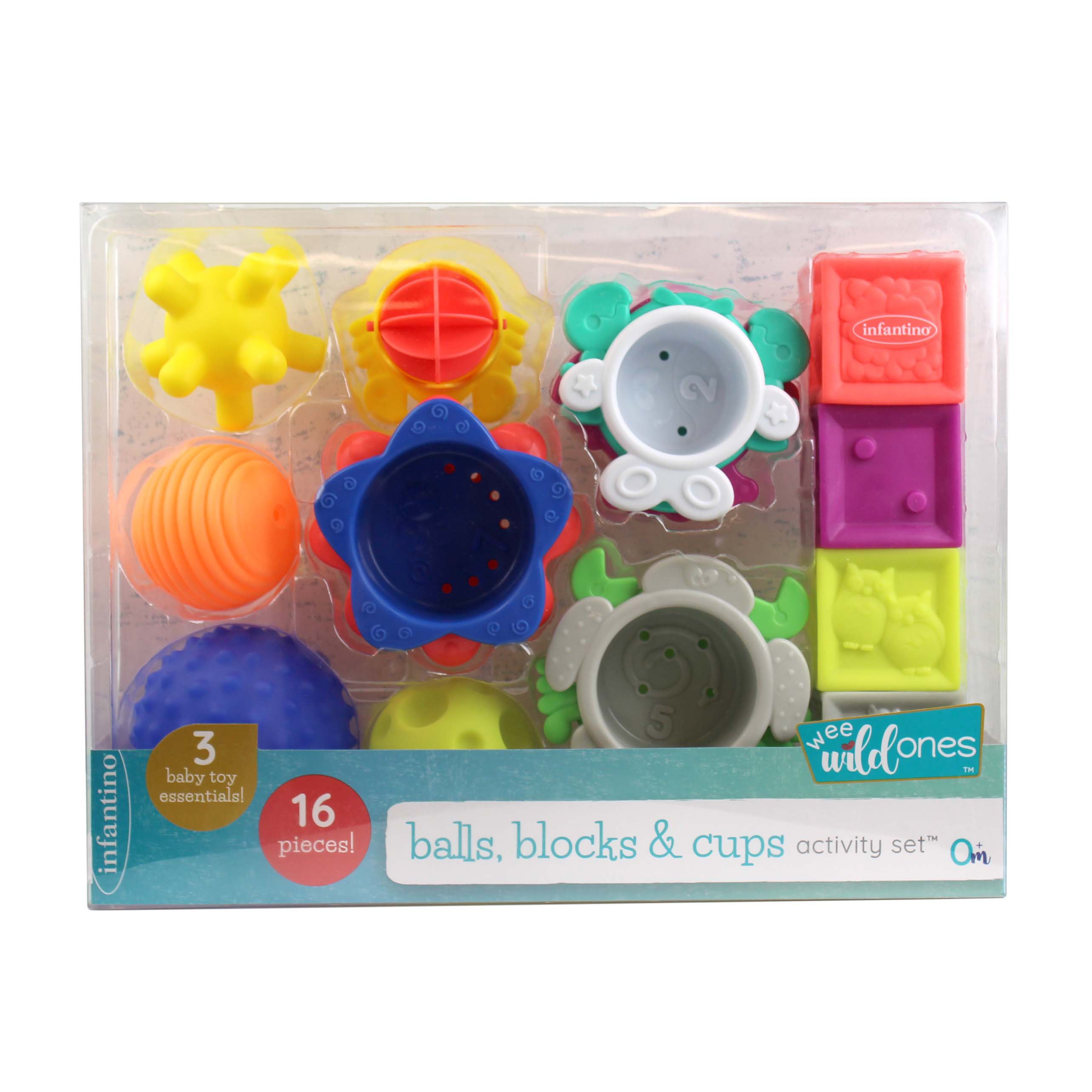 Infantino Balls Blocks & Cups Activity Set - Shop Toys at H-E-B