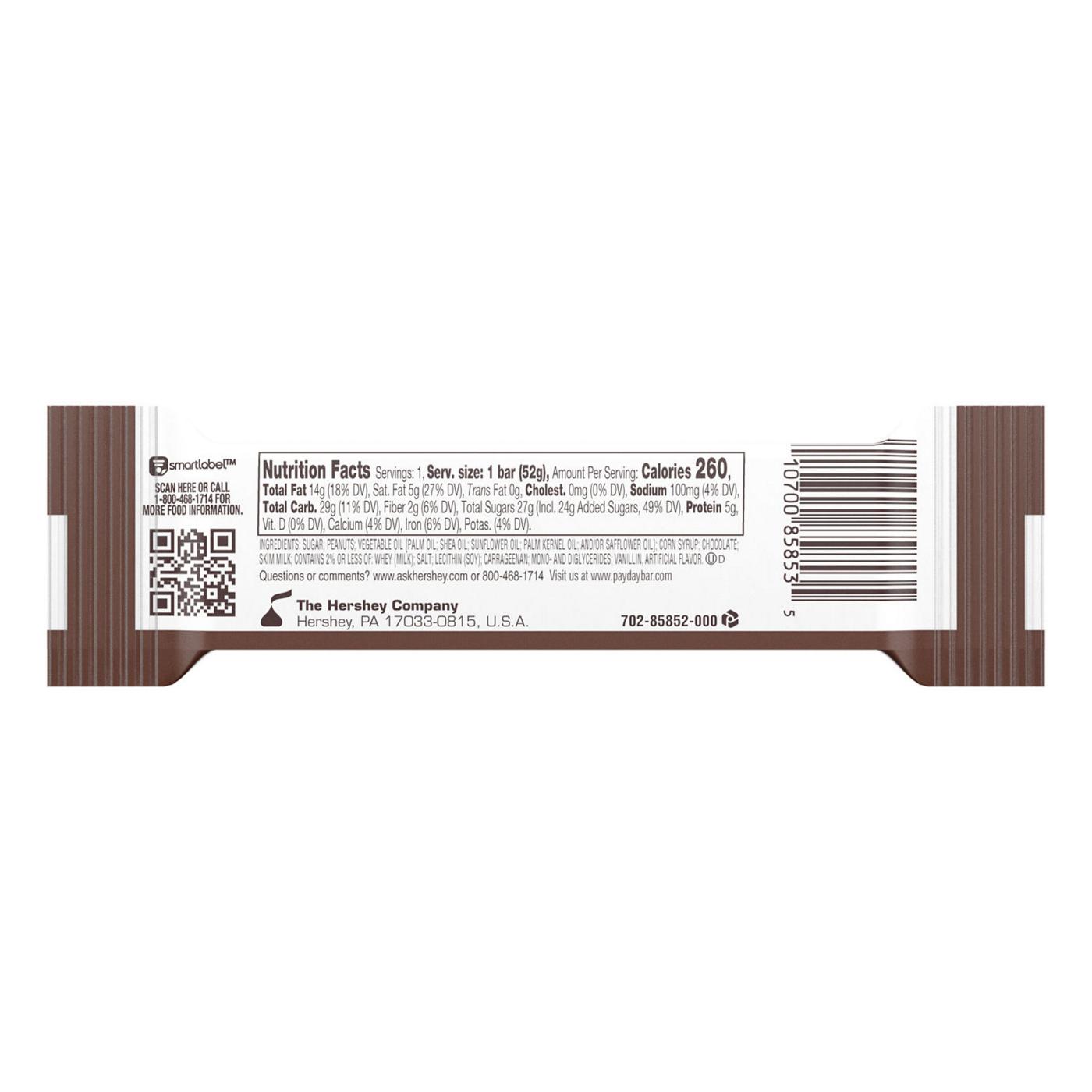 Payday Chocolatey Covered Peanut and Caramel Candy Bar - Shop Candy at ...
