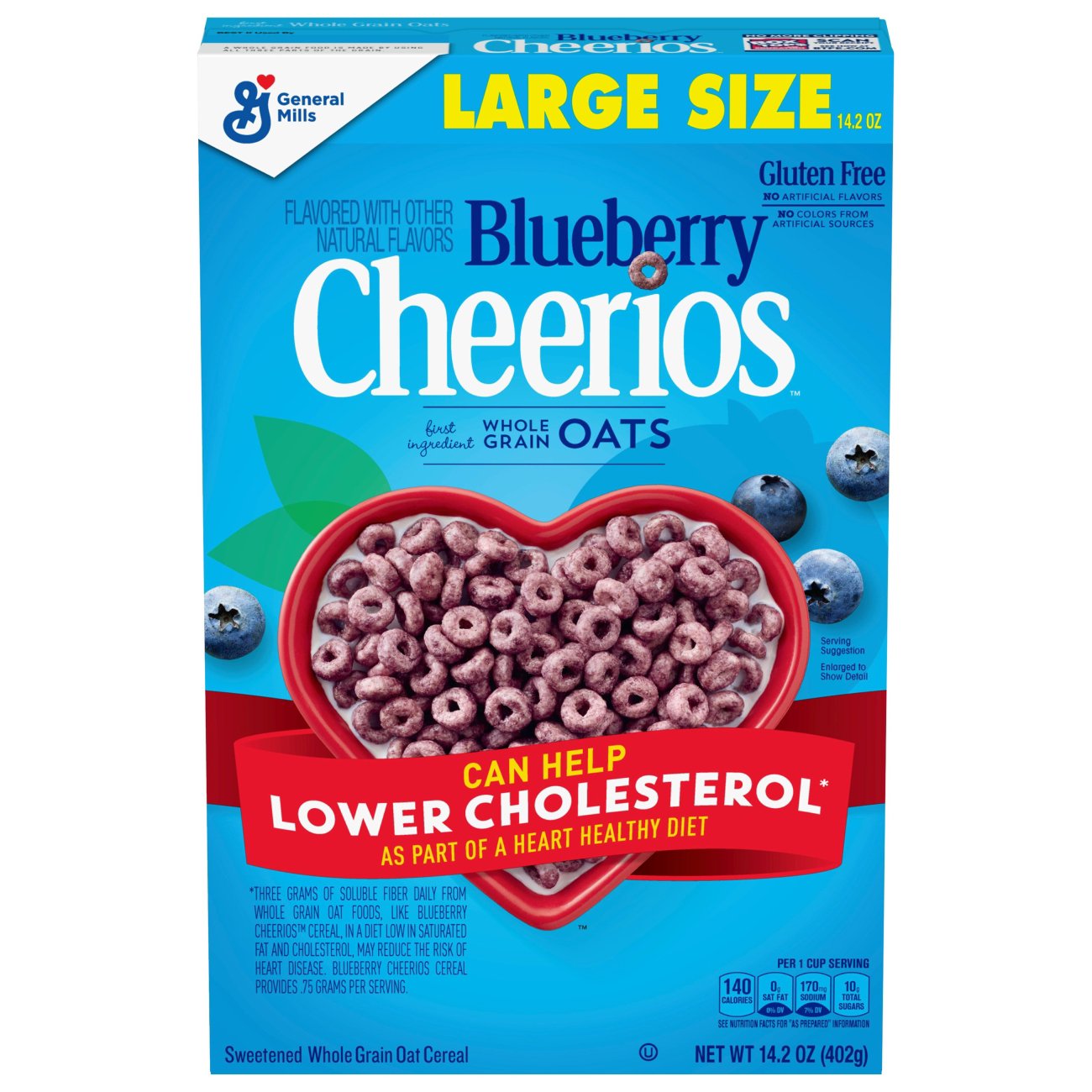 General Mills Blueberry Cheerios - Shop Cereal at H-E-B