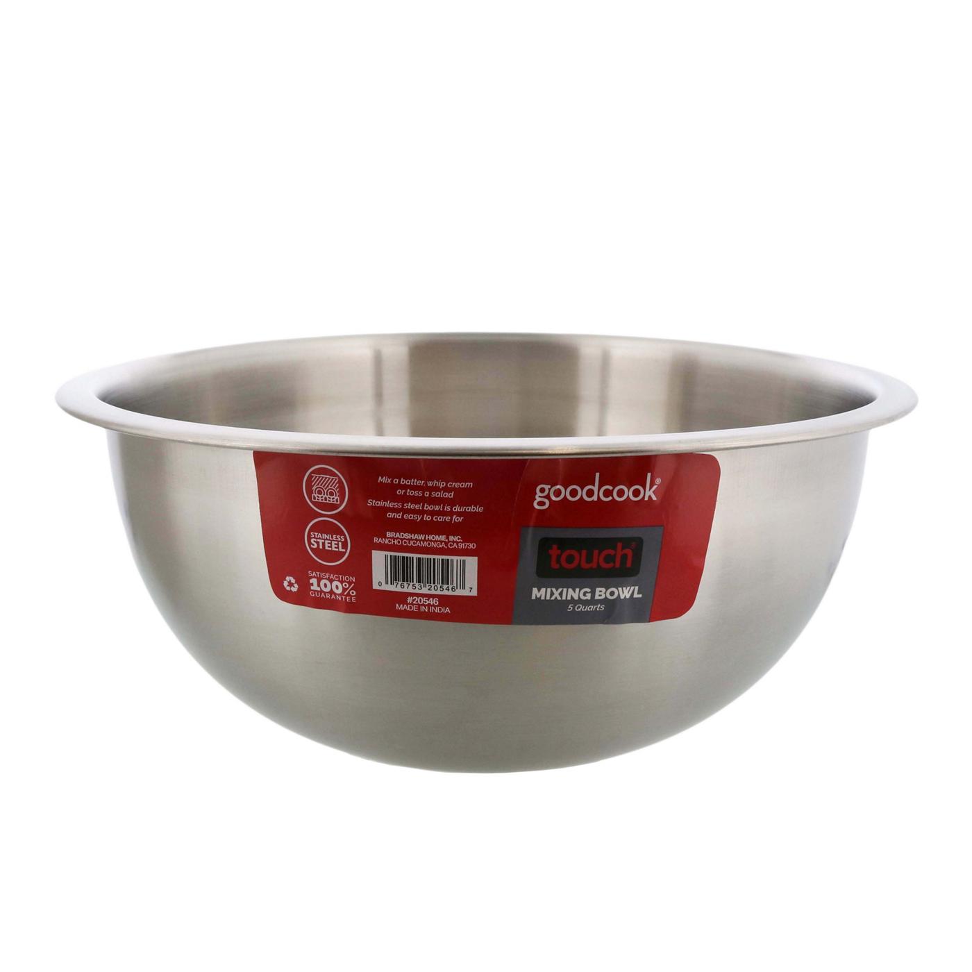 GoodCook Touch Stainless Steel Mixing Bowl - Shop Utensils & gadgets at ...