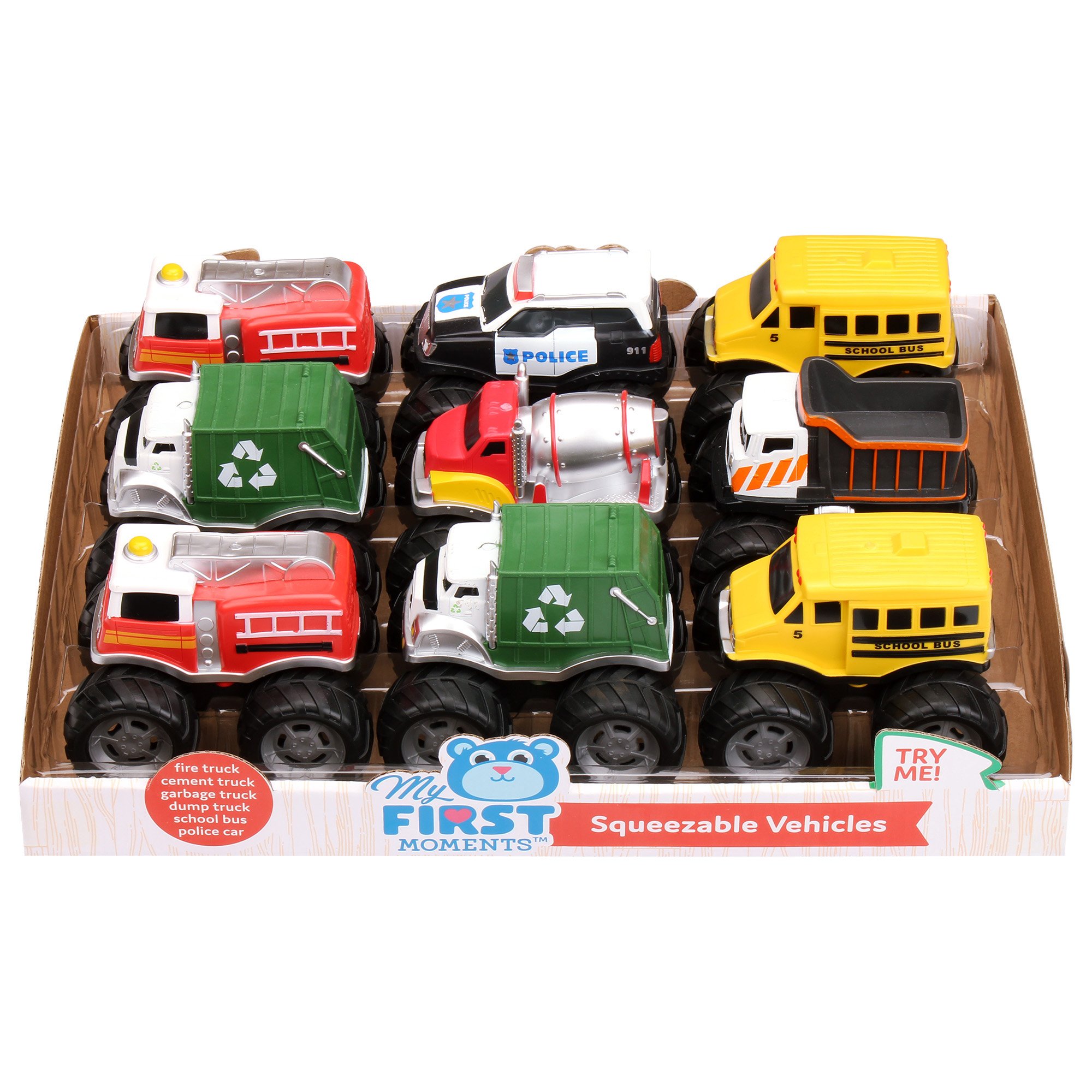 My First Moments Soft & Squeezable Vehicle, Assorted - Shop Baby Toys ...