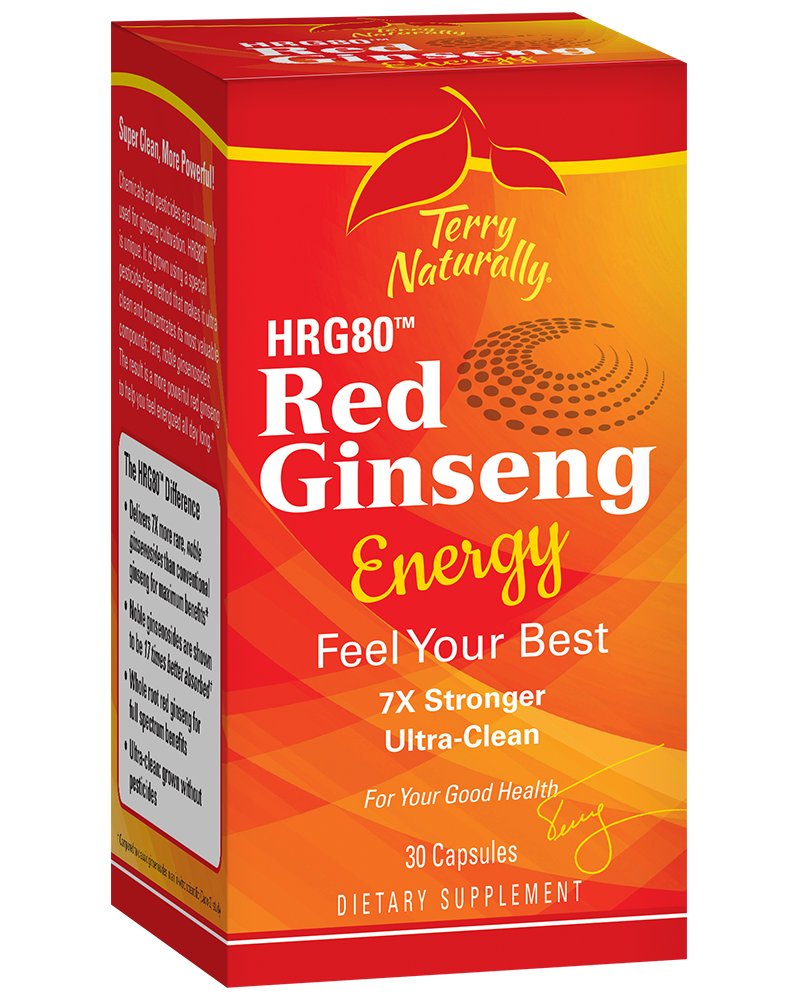 Terry Naturally HRG80 Red Ginseng Energy, 30 ct | Central Market ...