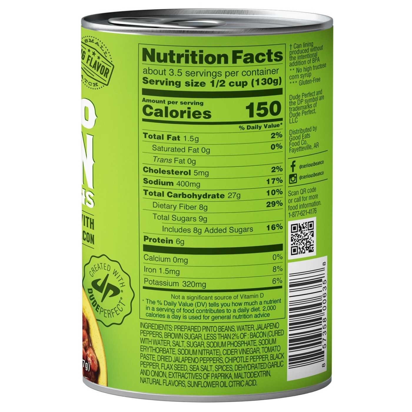 Serious Bean Co Jalapeno & Bacon Beans - Shop Beans & legumes at H-E-B