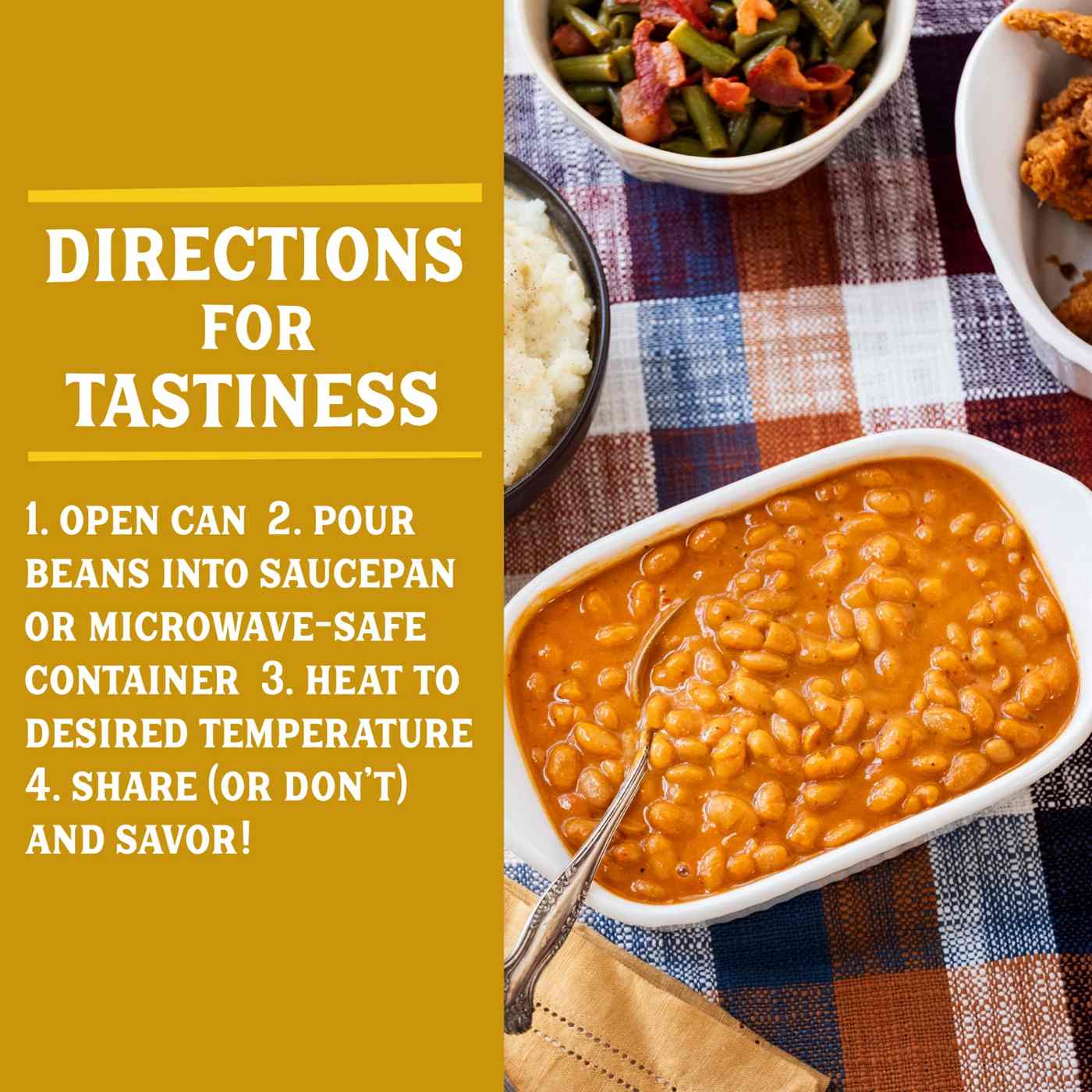 Serious Bean Co Carolina Gold BBQ Beans - Shop Beans & legumes at H-E-B