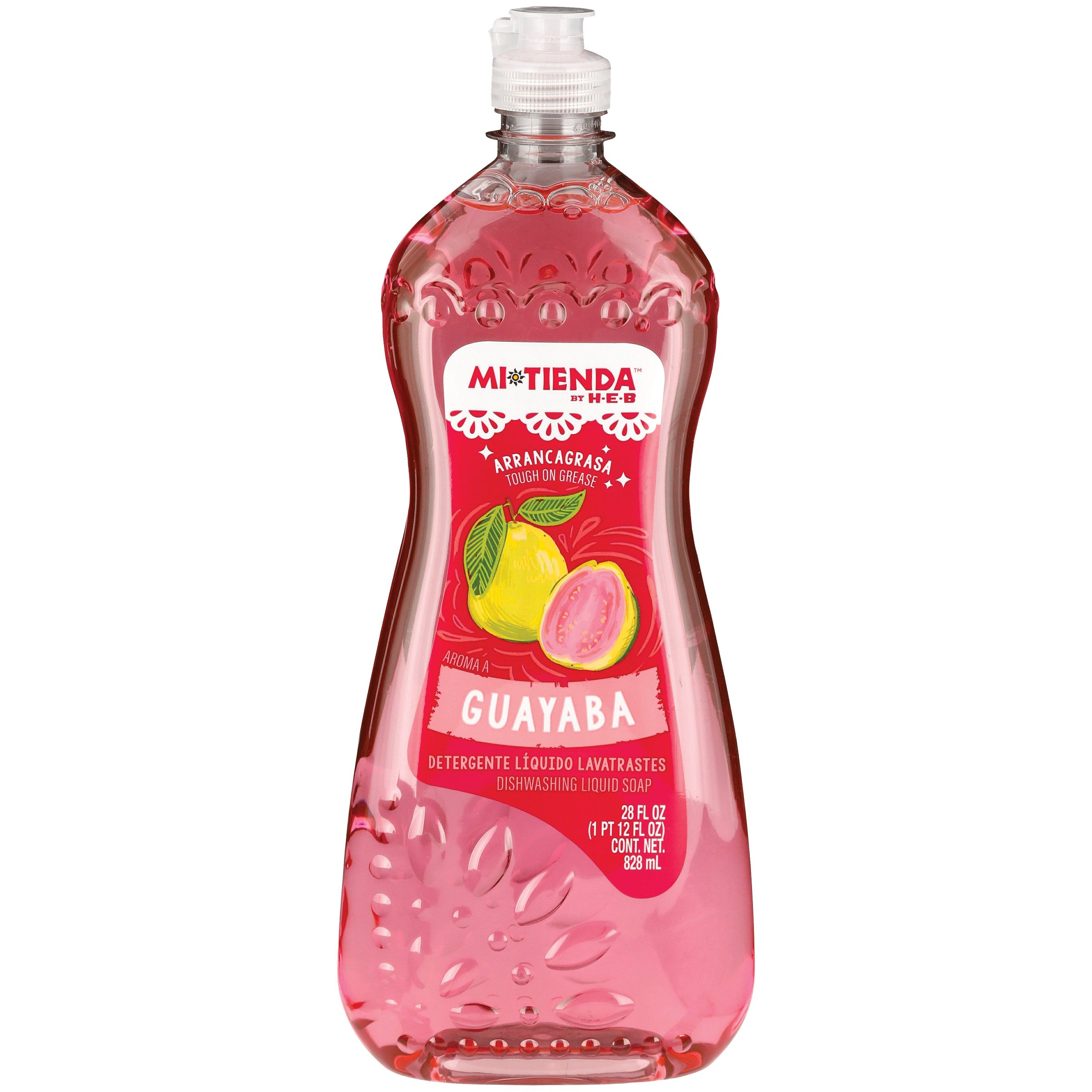 H-E-B Mi Tienda Dishwashing Liquid Soap - Guayaba, 28 oz | Low Prices ...