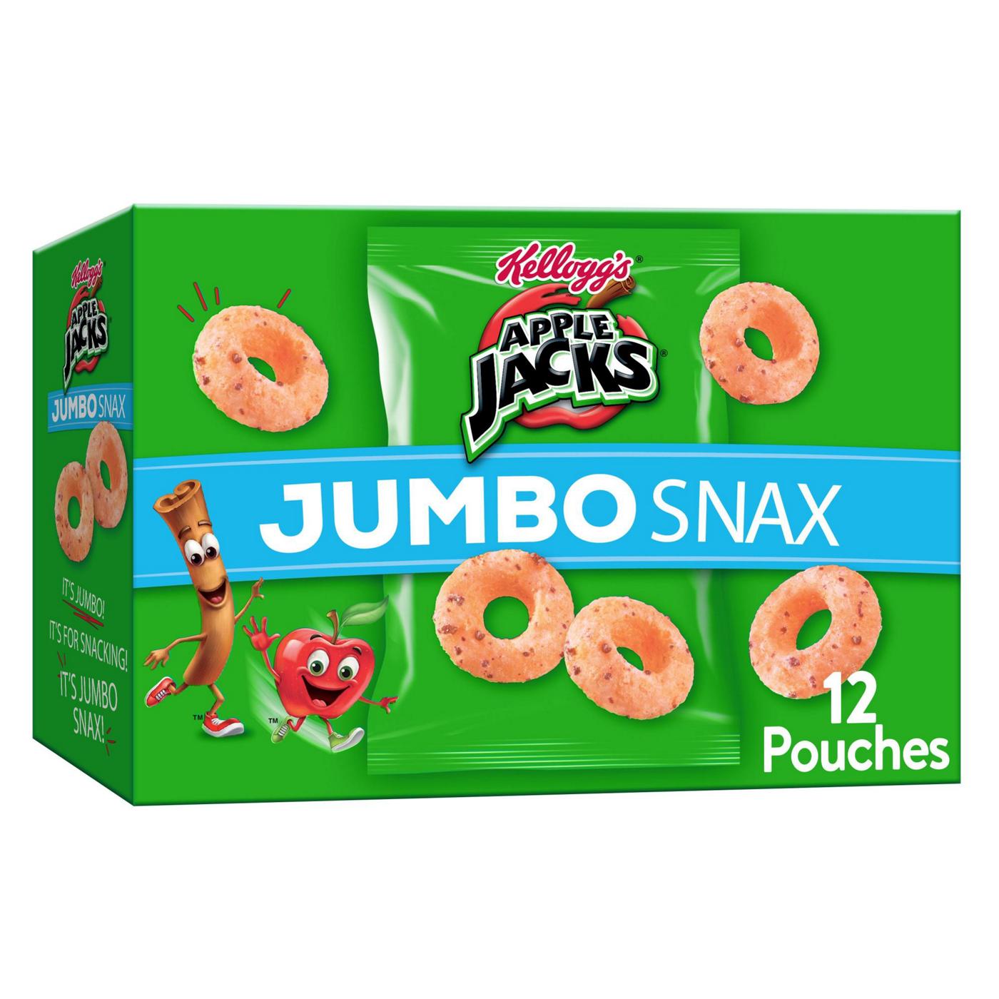 Kellogg's Apple Jacks Jumbo Snax Original Cereal Snacks - Shop Cereal ...
