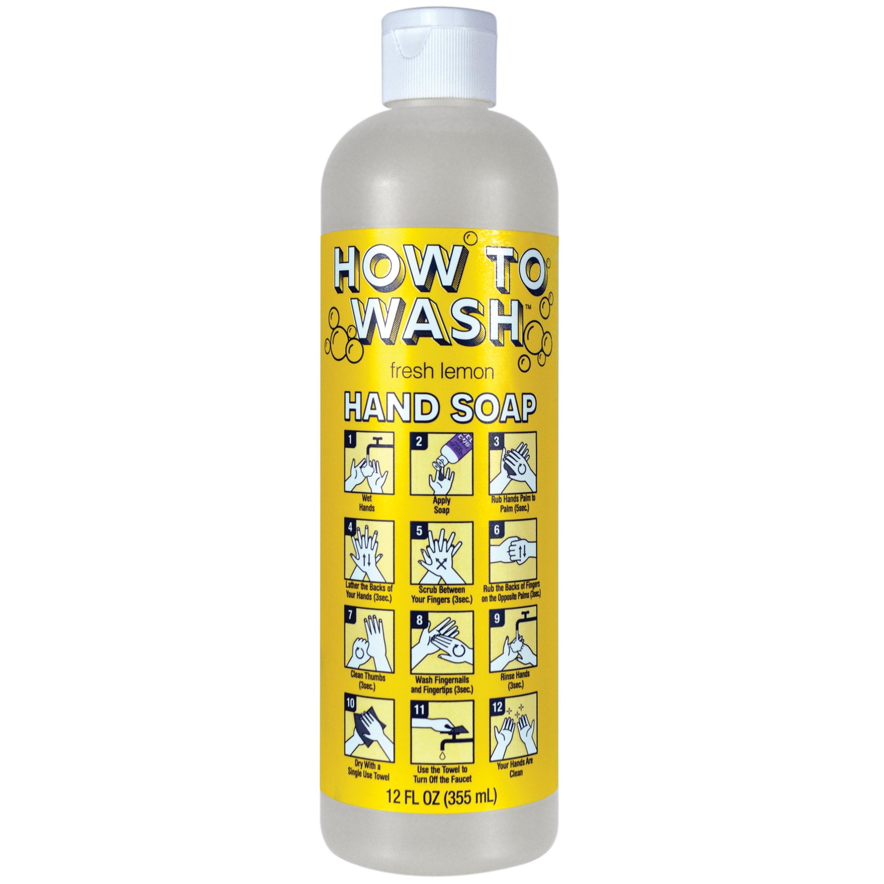 How to Wash Fresh Lemon Hand Soap - Shop Cleansers & Soaps at H-E-B