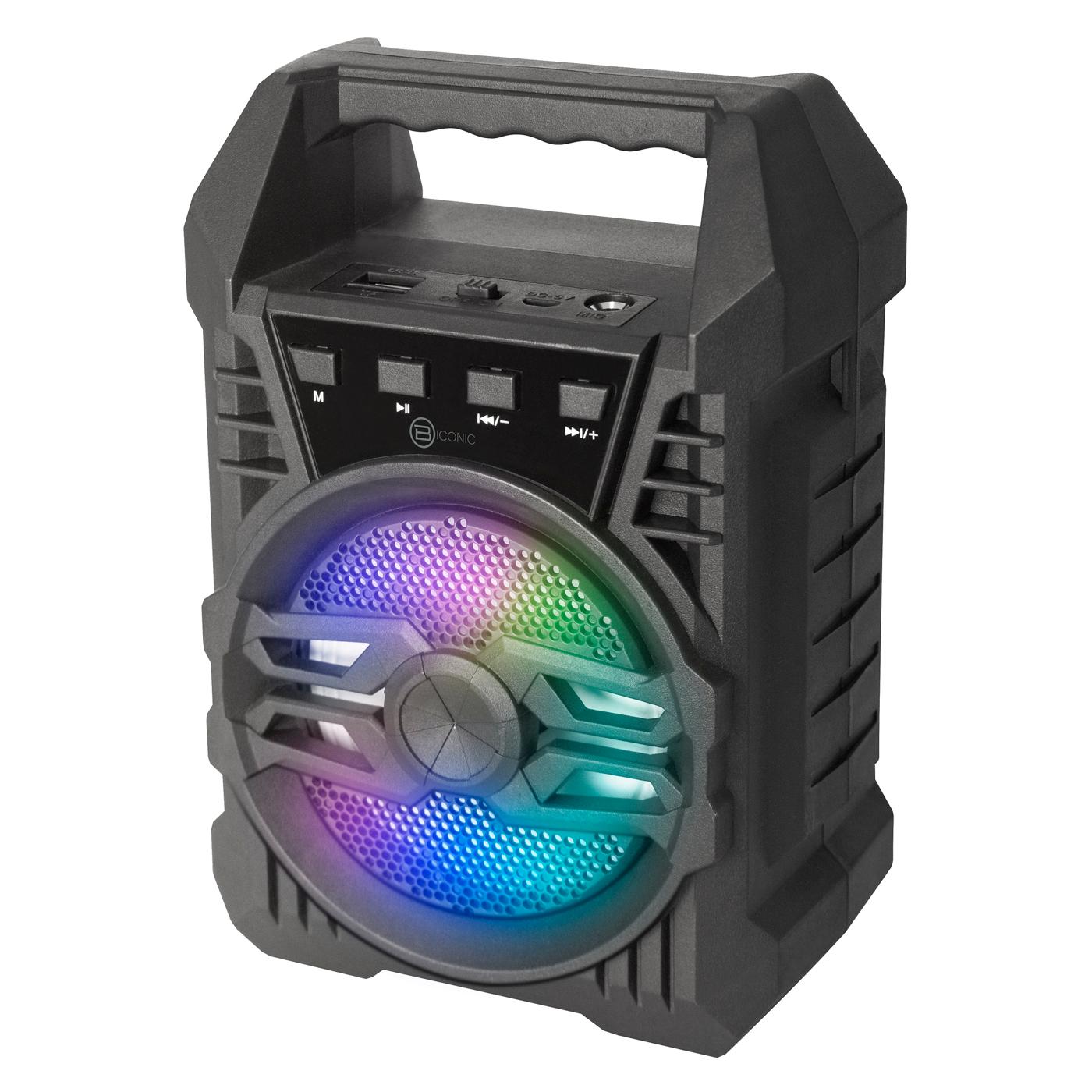 Bionic Color Changing Wireless Black Speaker - Shop Speakers at H-E-B