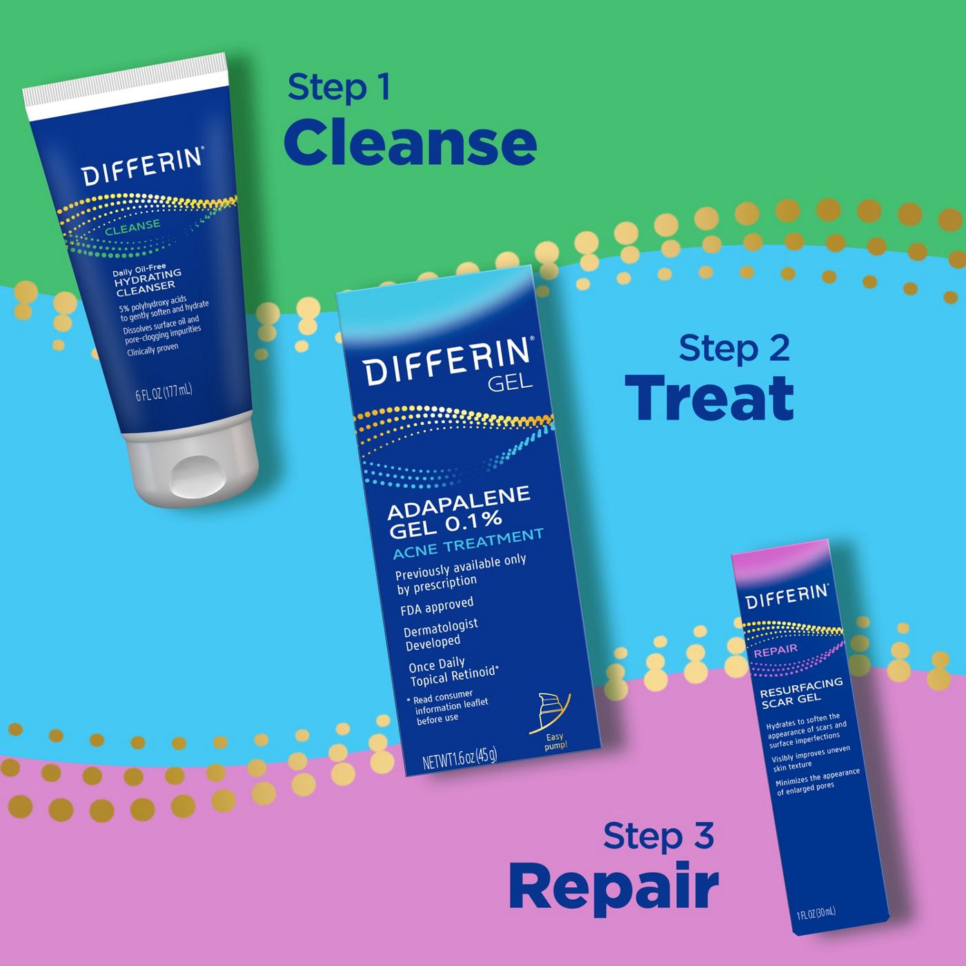 Differin Resurfacing Scar Gel - Shop Facial masks & treatments at H-E-B
