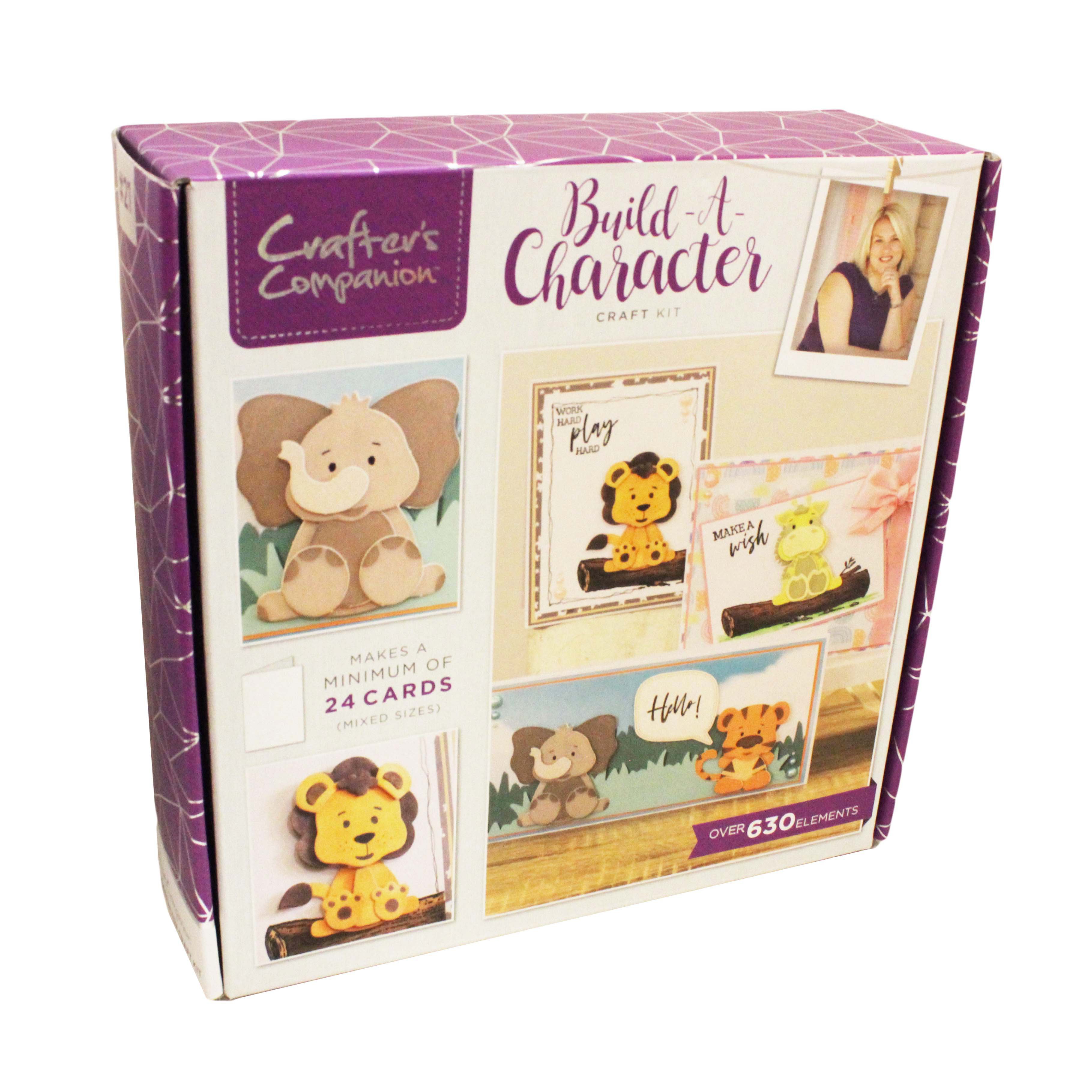 Crafters Companion Build-A-Character Card Craft Kit - Shop Craft basics ...