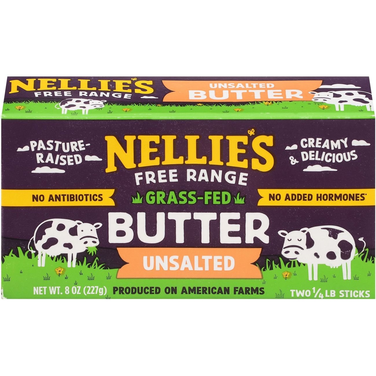 Nellie's Free Range Unsalted Butter - Shop Butter & margarine at H-E-B