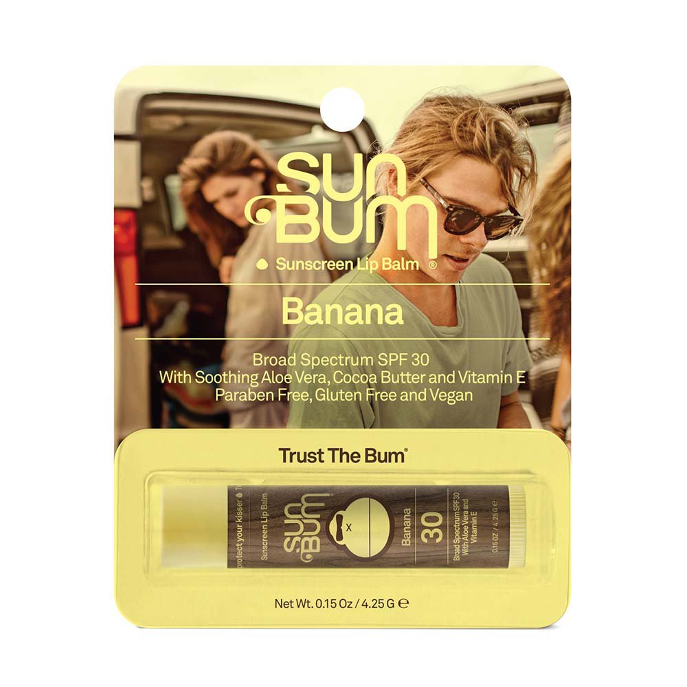Sun Bum SPF 30 Lip Balm - Banana - Shop Lip Balm & Treatments at H-E-B